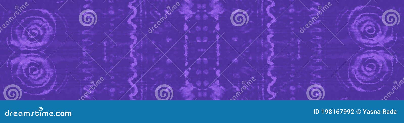 Violet Ethnic Mandala Pattern Background. Royalty-Free Cartoon ...