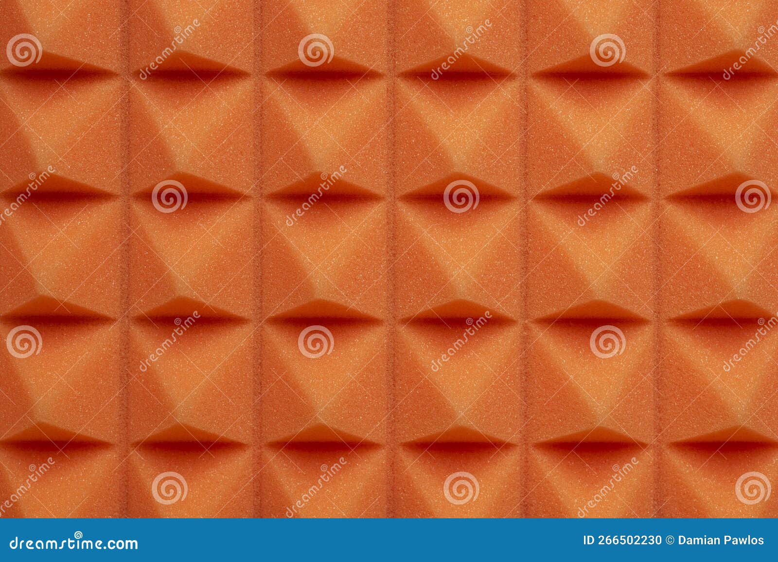 The Geometric Pattern of Acoustic Polyurethane Foam. Pyramidal Texture ...