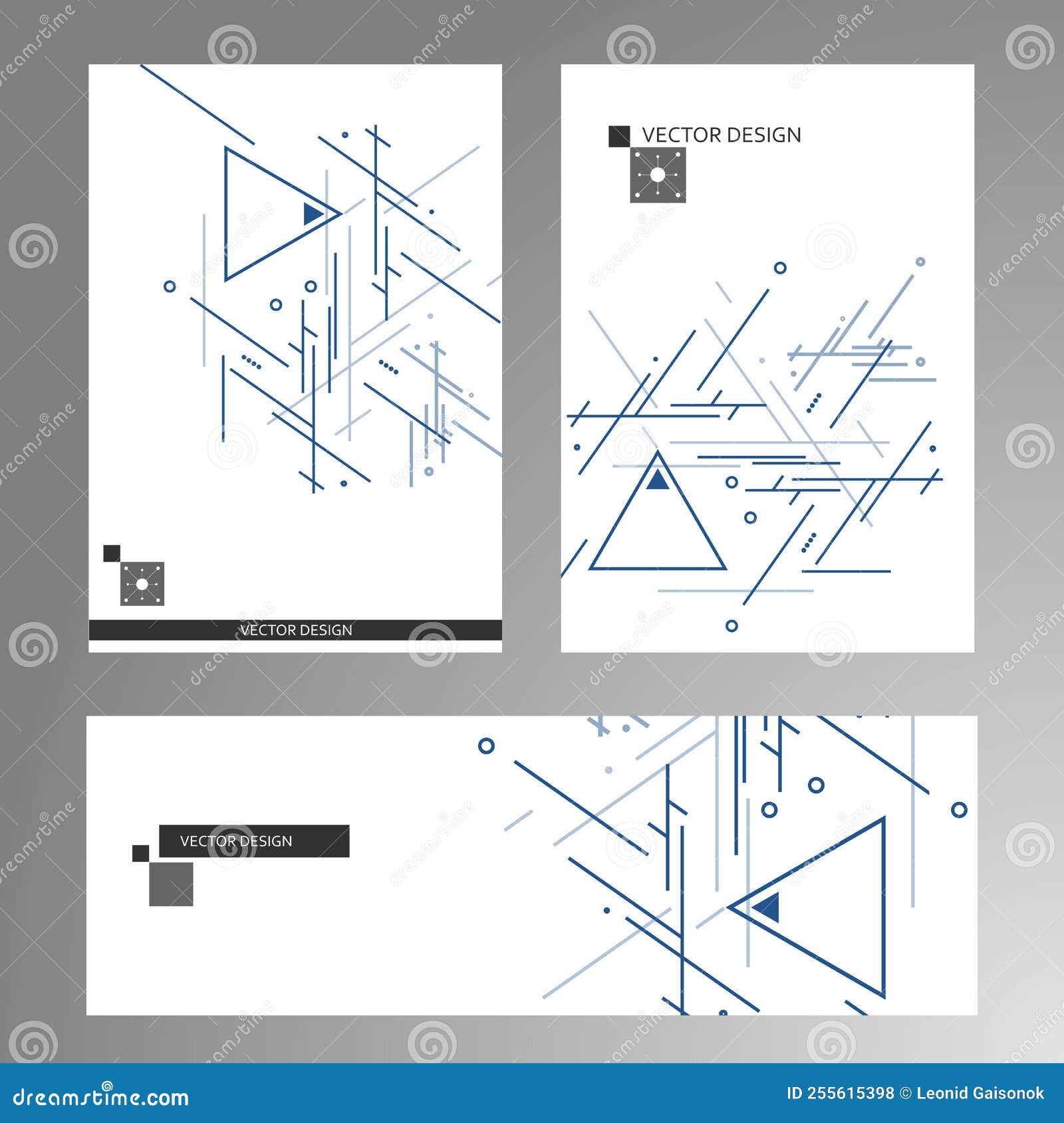 Geometric Pattern Background Vector Abstract Lines And Triangles