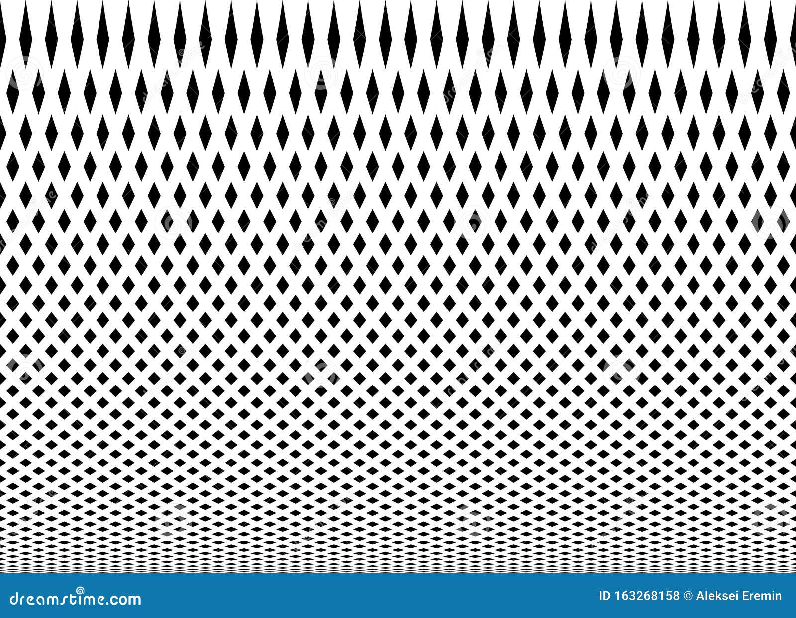 Geometric Pattern of Black Diamonds on a White Background Stock ...