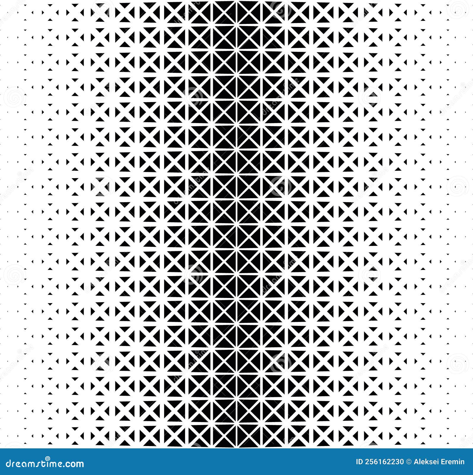 Geometric Pattern of Black Figures on a White Background.Option with a ...
