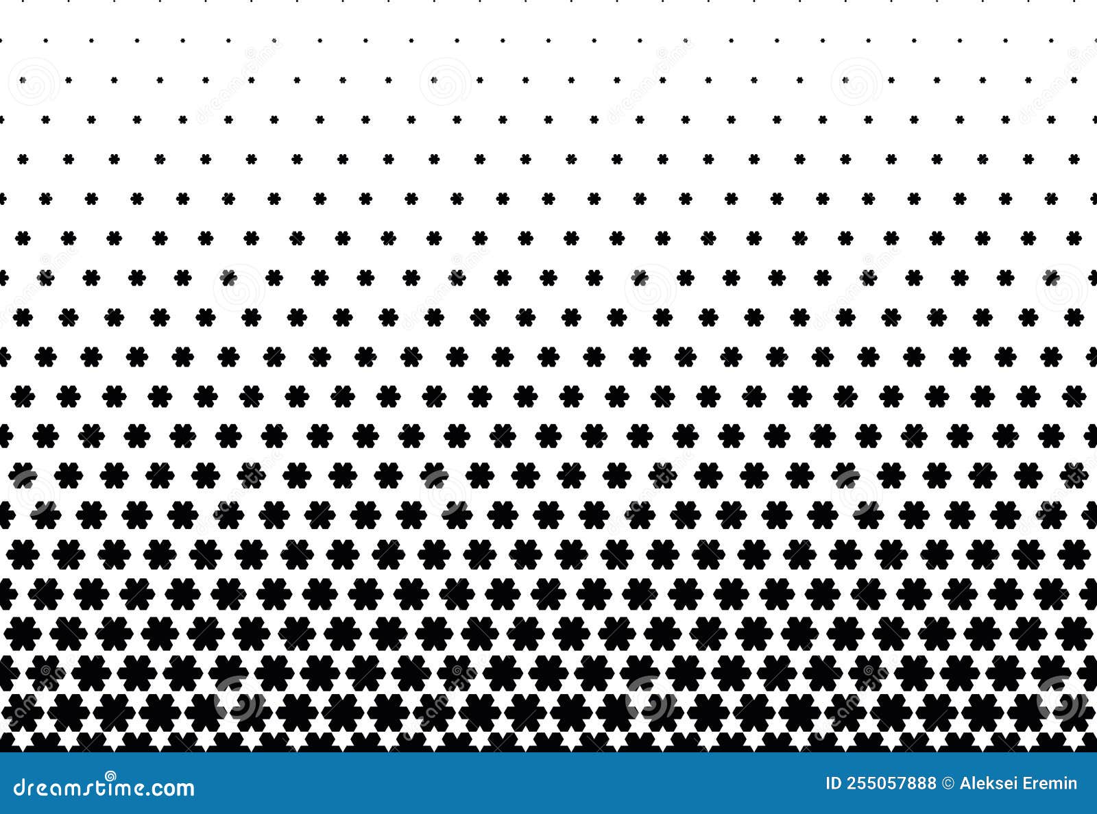 Geometric Pattern of Black Figures on a White Background.Option with a ...