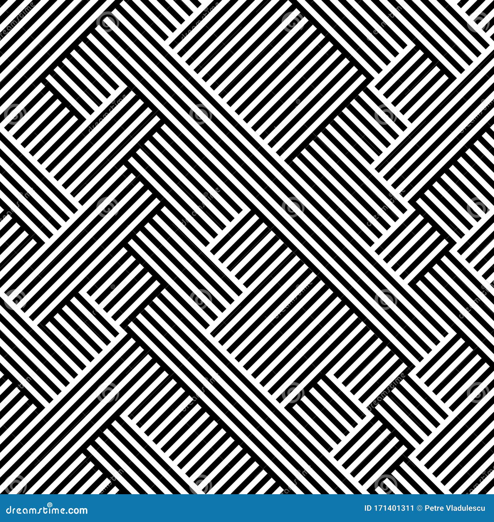 Geometric Pattern with Black Lines Stock Vector - Illustration of paper ...