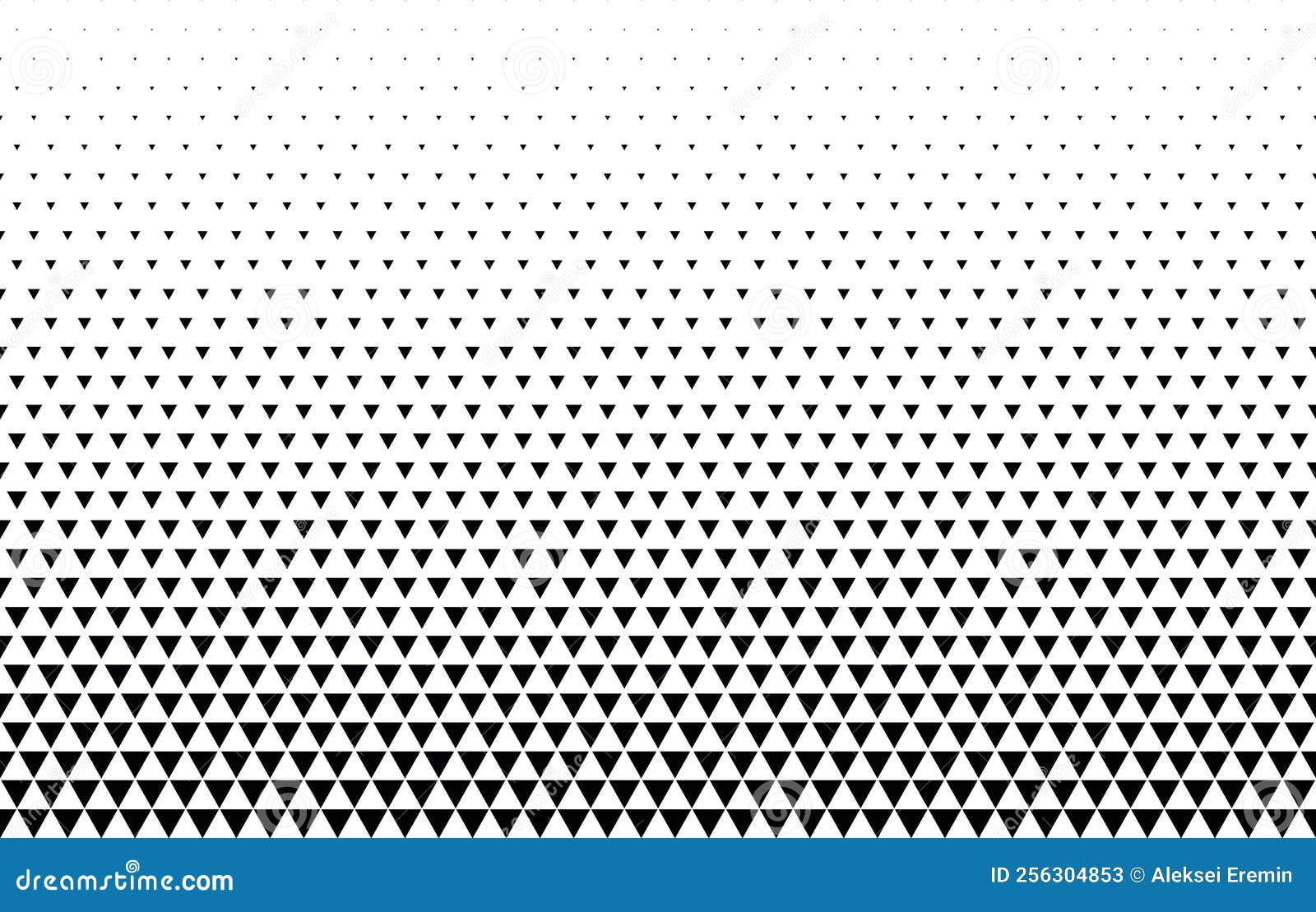 Geometric Pattern of Black Triangles on a White Background.Radial ...