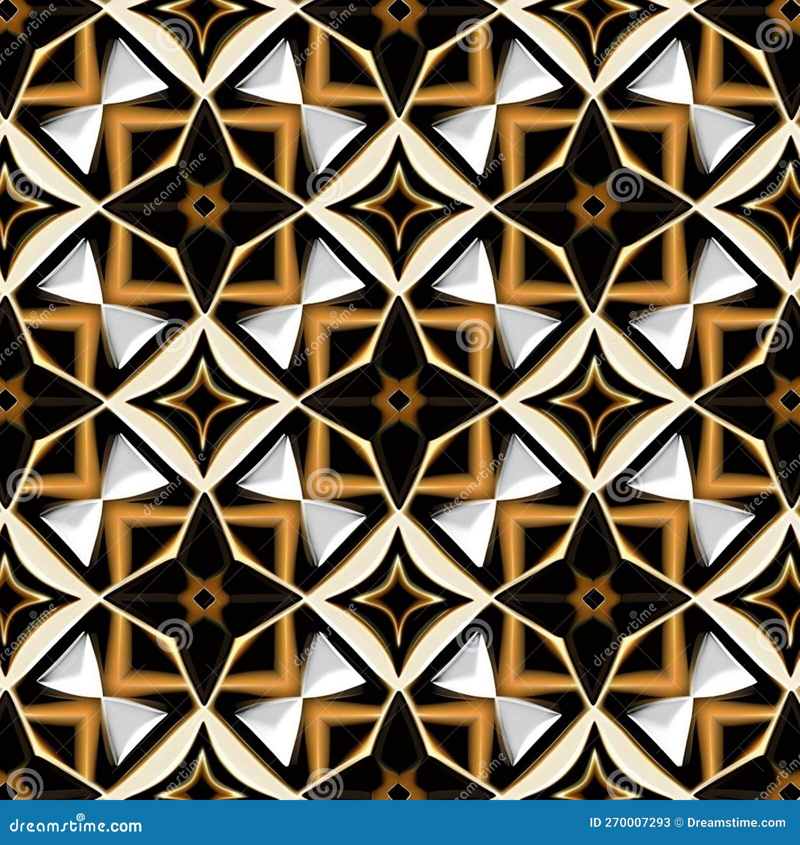 Geometric Pattern with Blacklight,brown and White Colors Stock Image ...