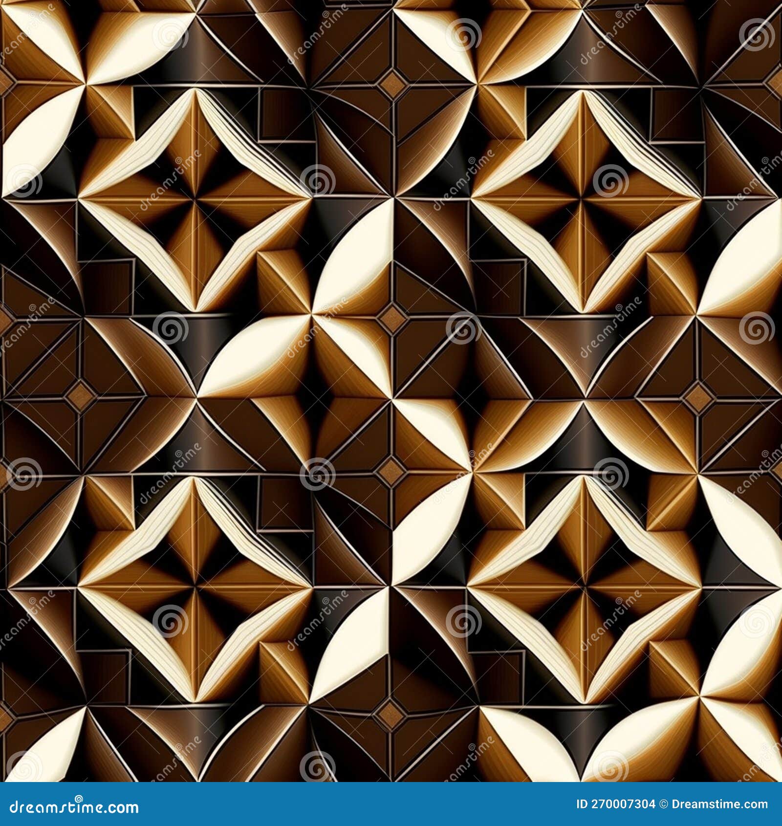 Geometric Pattern with Blacklight,brown and White Colors Stock Photo ...