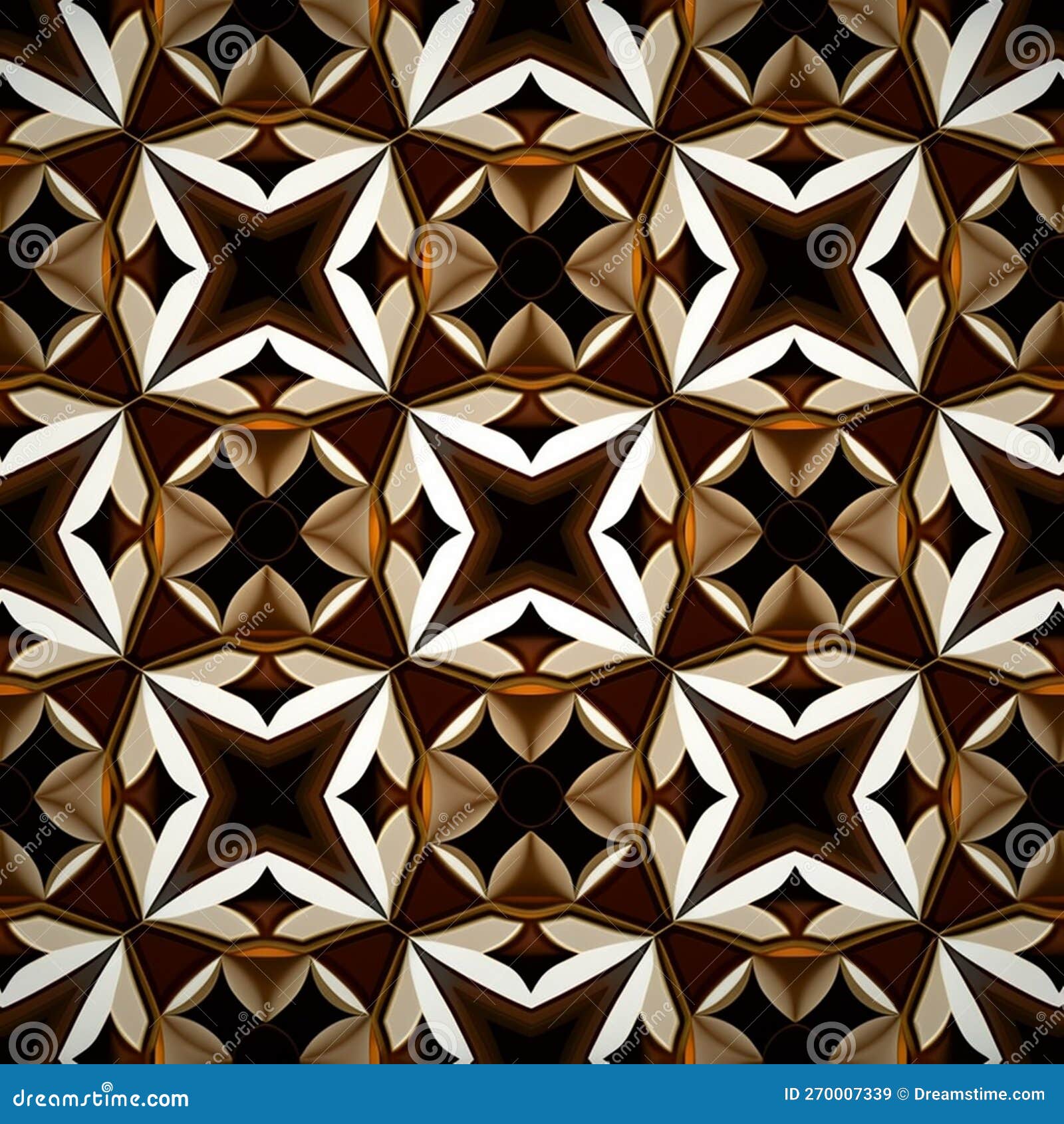 Geometric Pattern with Blacklight,brown and White Colors Stock Image ...
