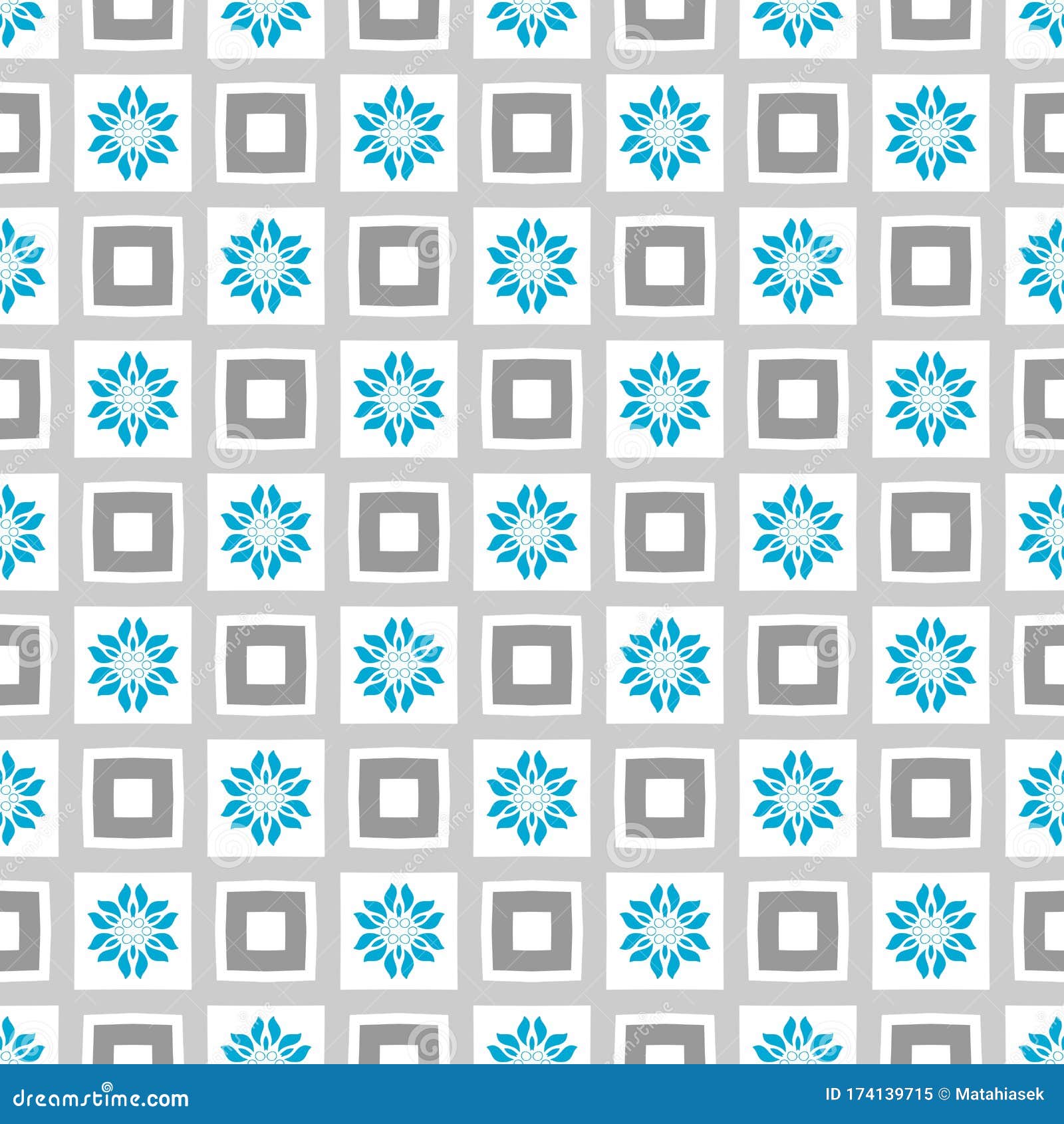 Geometric Pattern in Blue, Grey and White Colors. Stylish Background ...