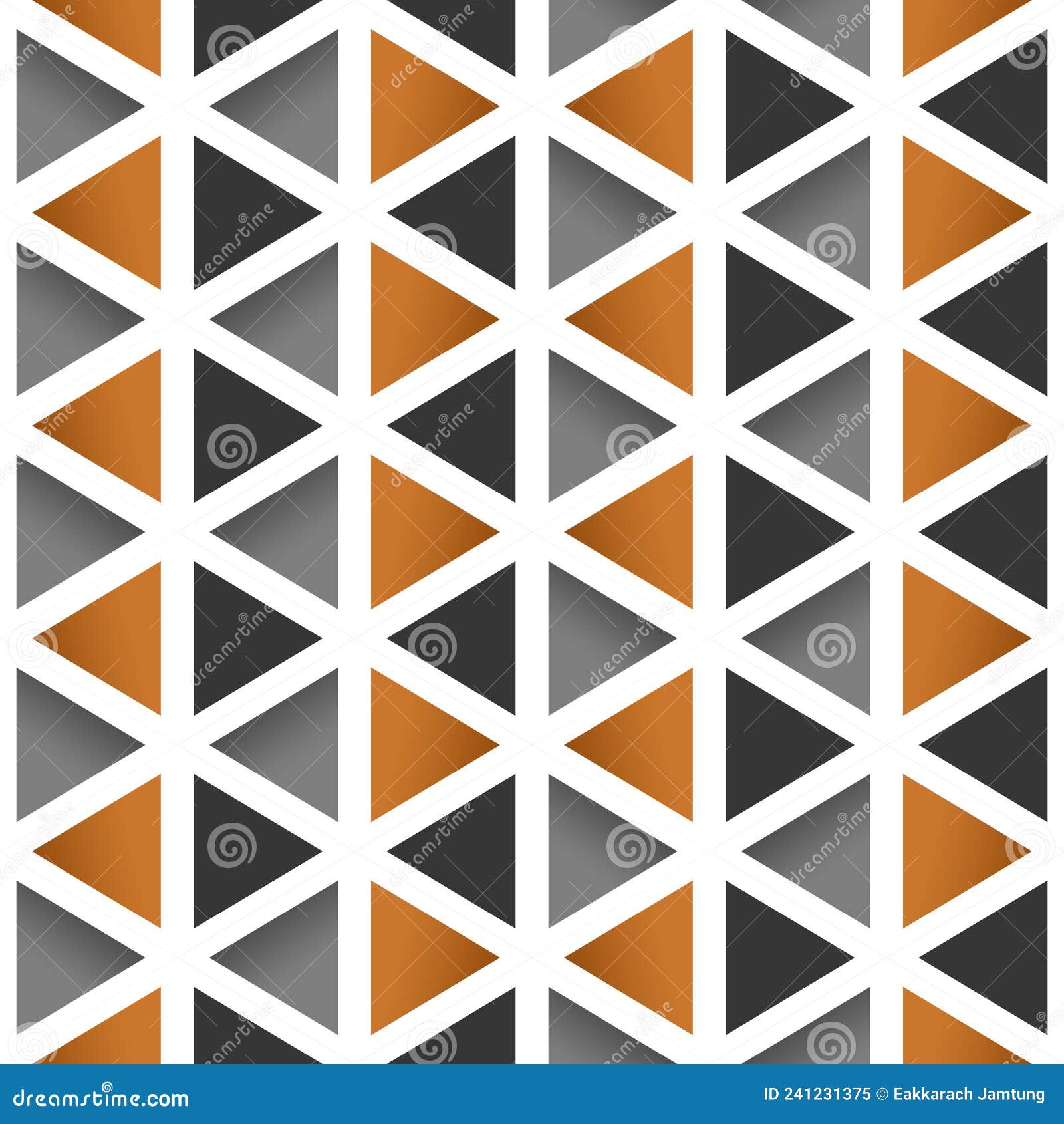 Geometric Pattern Border Illustration on a White Background Stock ...