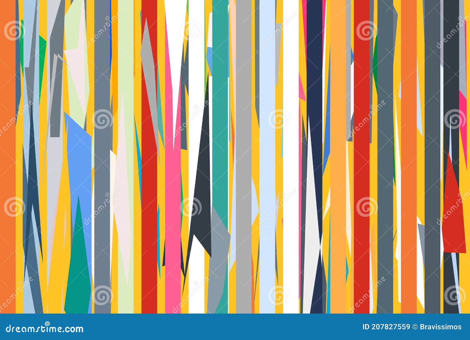 Geometric Pattern Broken Shape Background. Abstract Graphic Stock ...