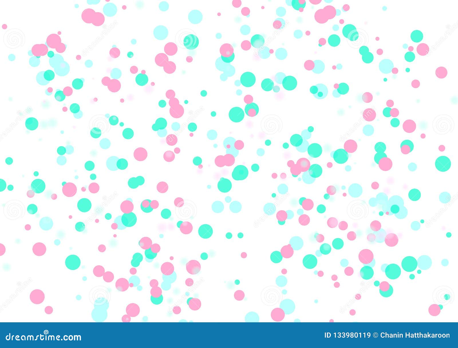 Geometric Pattern, Circles Spots Scatter of Different Scale and Stock ...