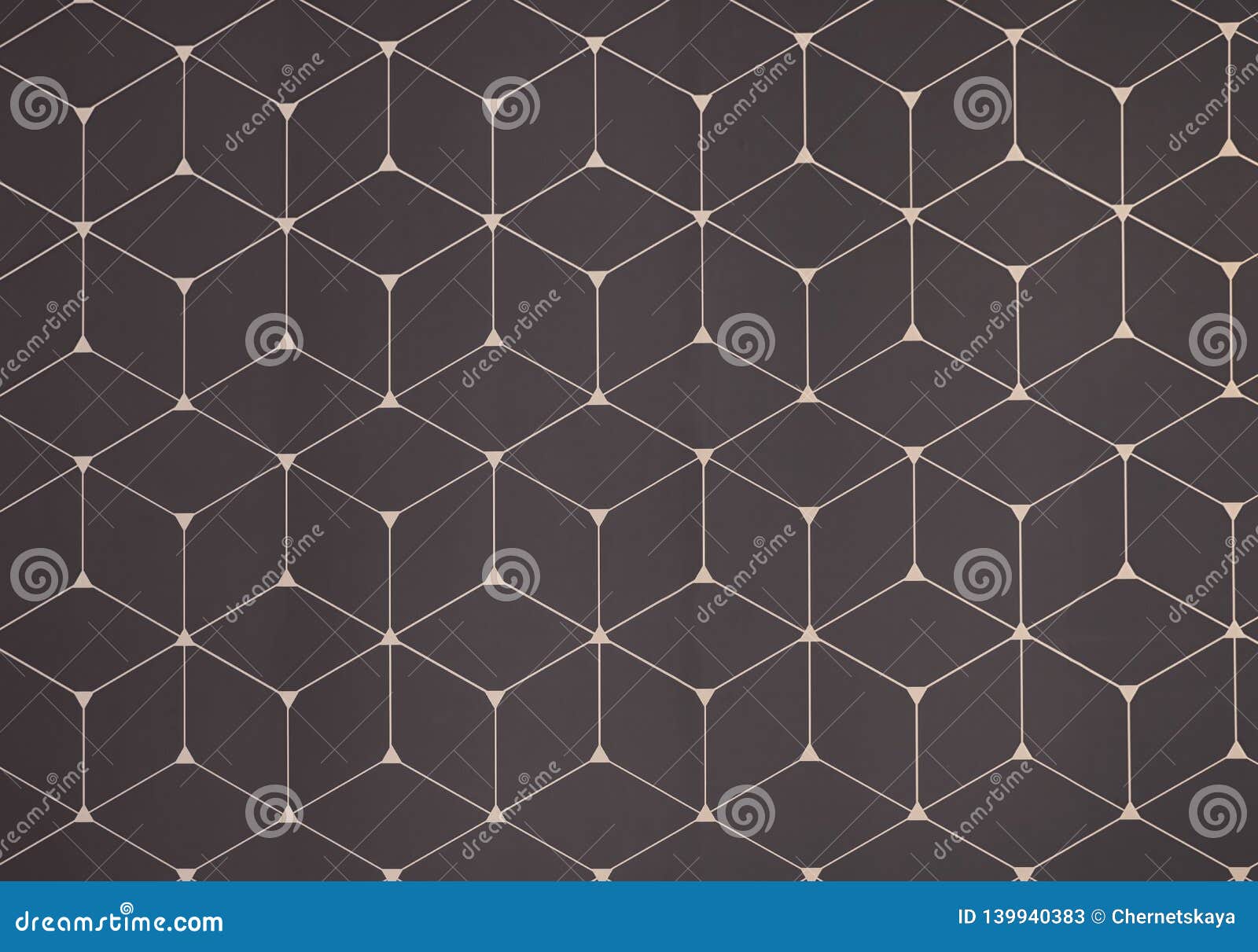 Geometric Pattern on Color Background. Stock Illustration ...