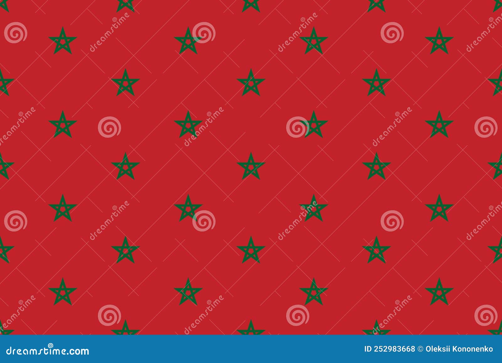 Geometric Pattern in the Colors of the National Flag of Morocco. the ...