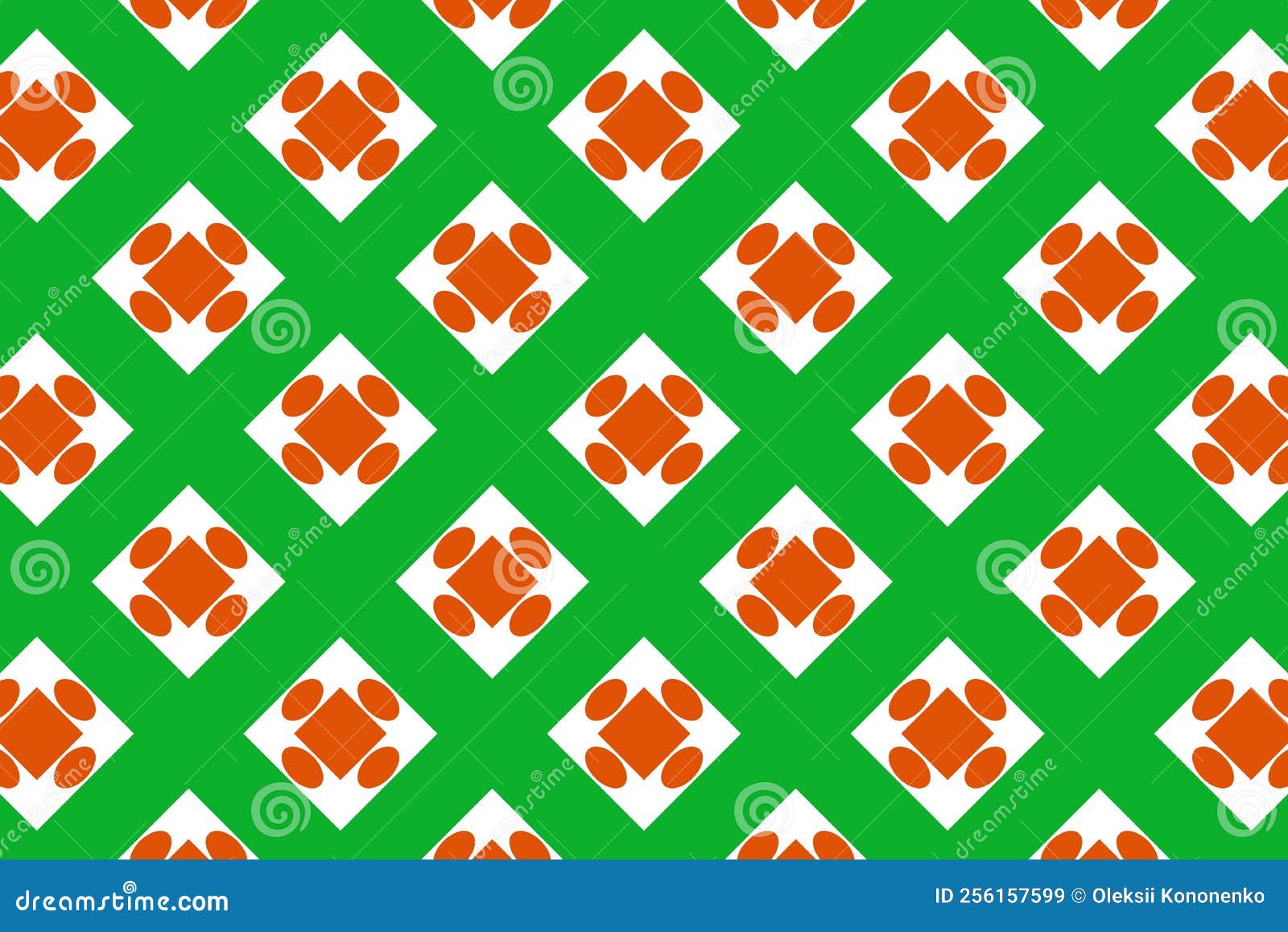 Geometric Pattern in the Colors of the National Flag of Niger. the ...