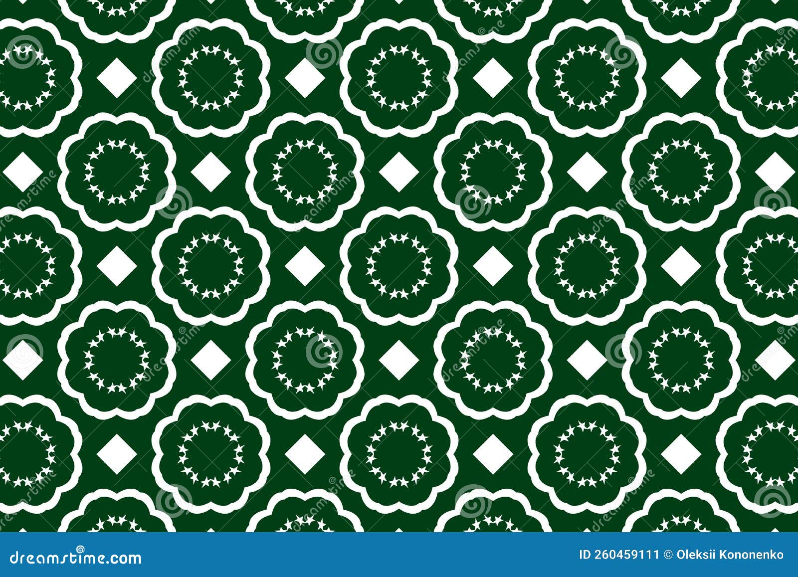 Geometric Pattern in the Colors of the National Flag of Pakistan. the ...