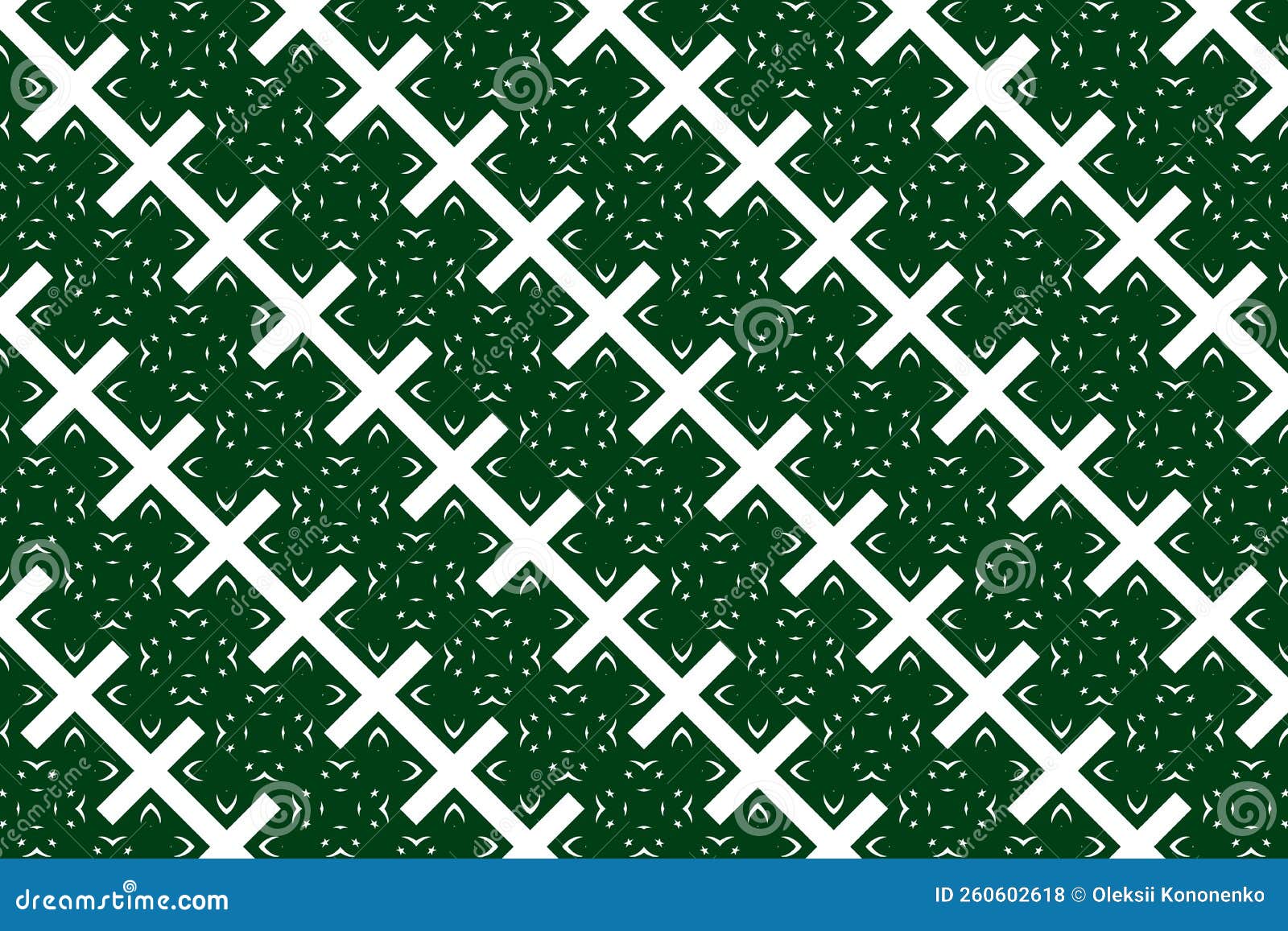 Geometric Pattern in the Colors of the National Flag of Pakistan. the ...