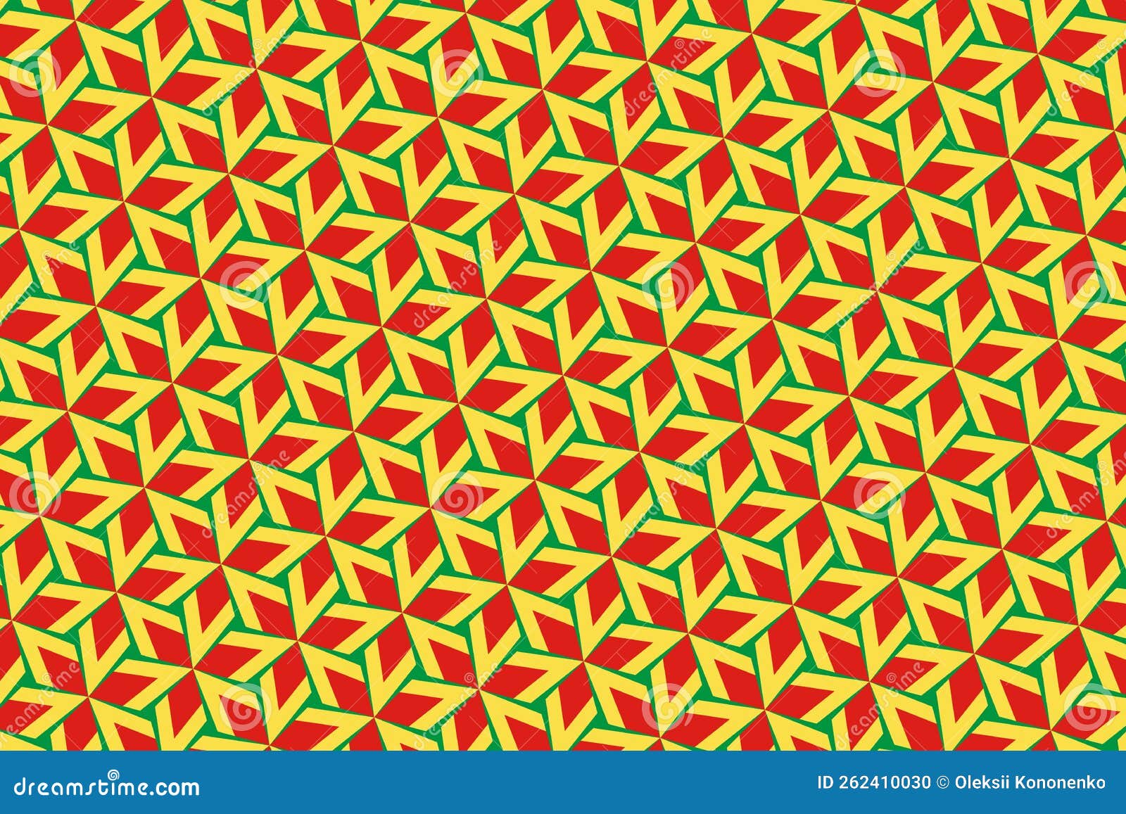 Geometric Pattern in the Colors of the National Flag of Republic of the ...