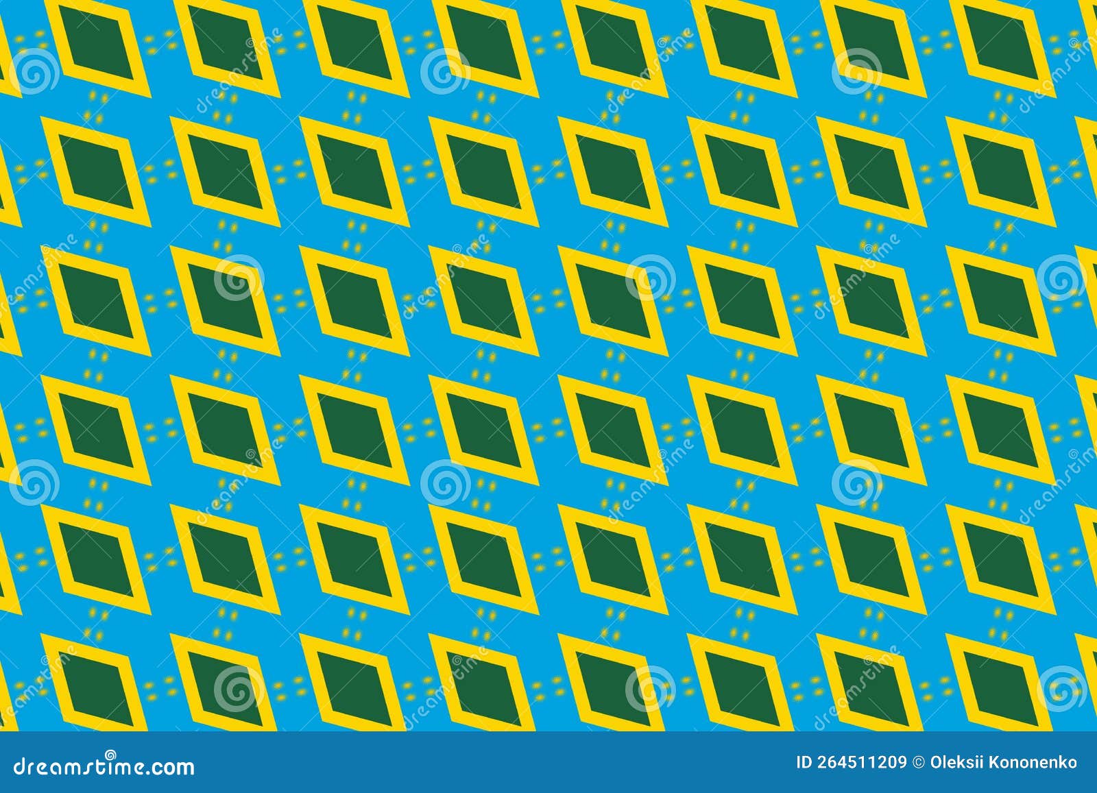 Geometric Pattern in the Colors of the National Flag of Rwanda. the ...