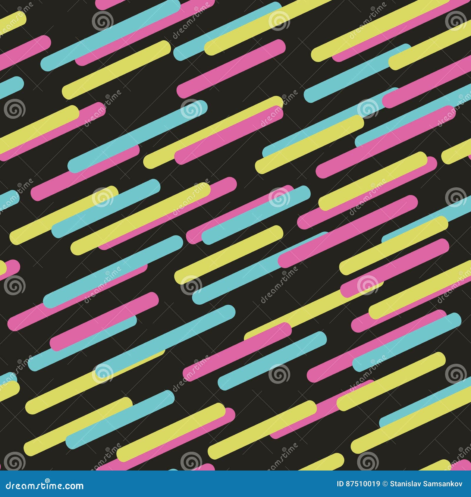 Geometric Pattern. Cool Colorful Backgrounds Stock Vector ...