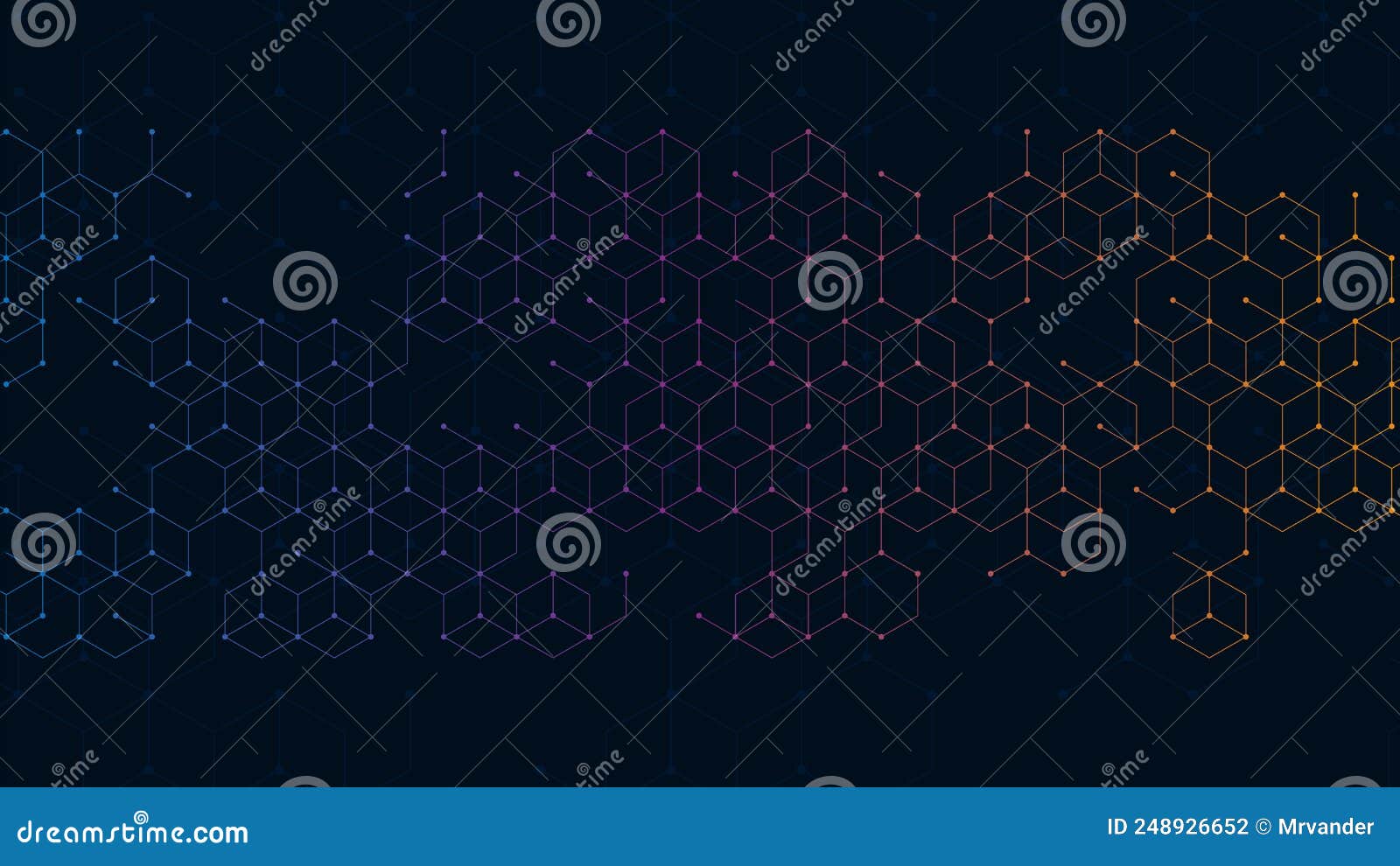 Geometric Pattern with Cubes. Technology Background Stock Vector ...