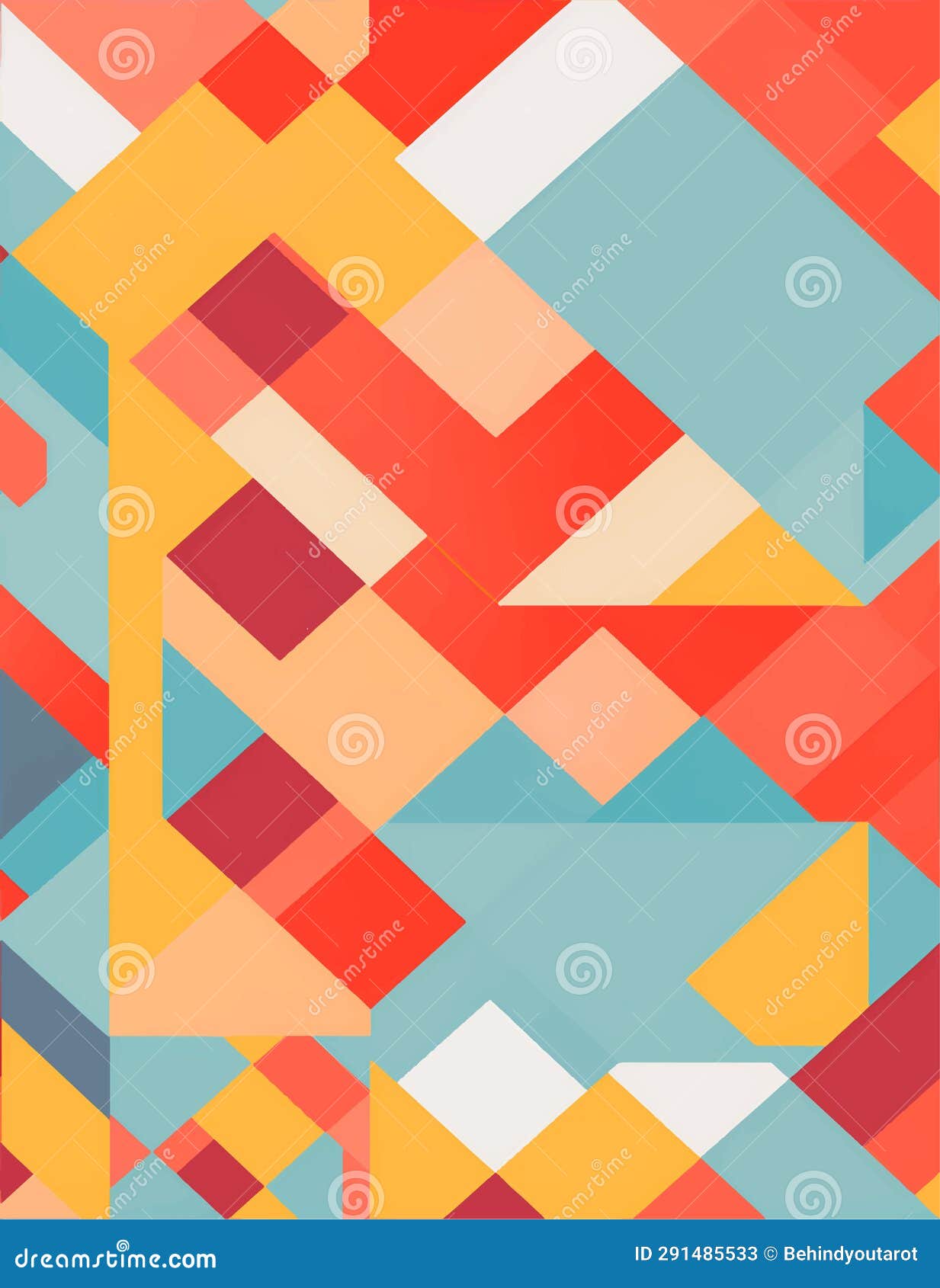 Geometric Pattern Design of Scandinavian Abstract Color or Swiss ...
