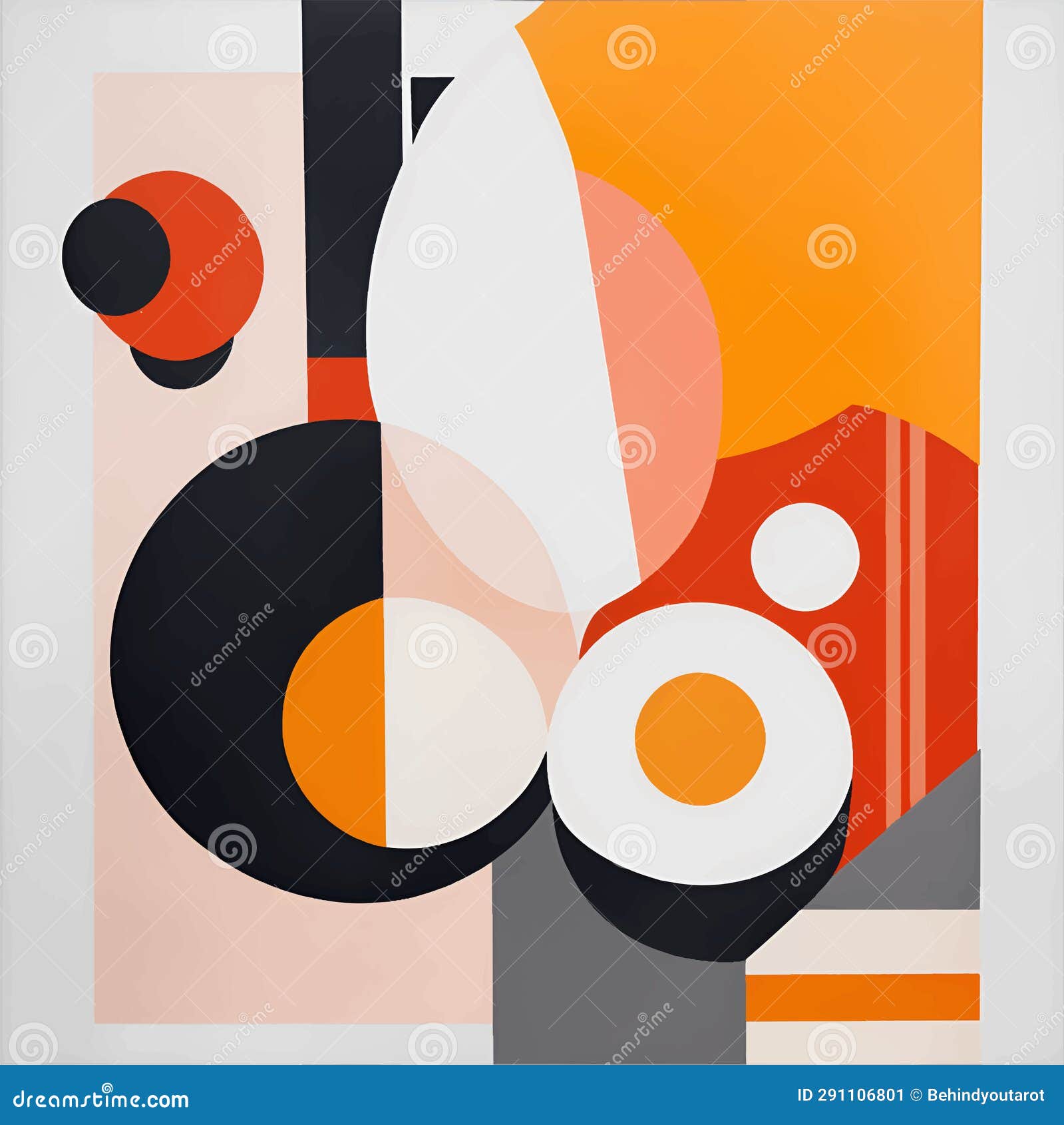 Geometric Pattern Design of Scandinavian Abstract Color or Swiss ...