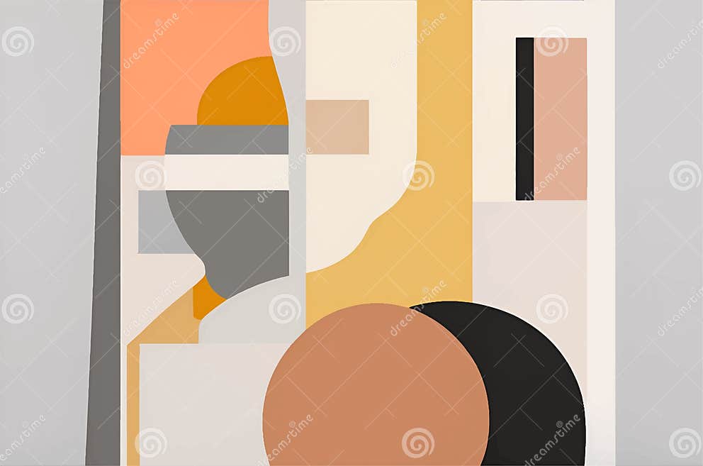 Geometric Pattern Design of Scandinavian Abstract Color or Swiss ...