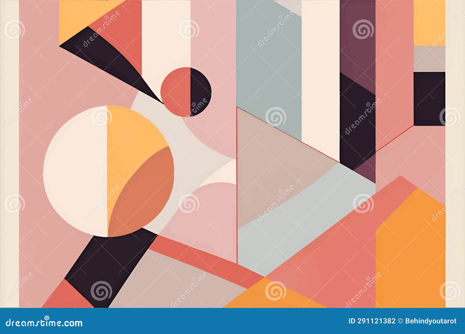 Geometric Pattern Design of Scandinavian Abstract Color or Swiss ...