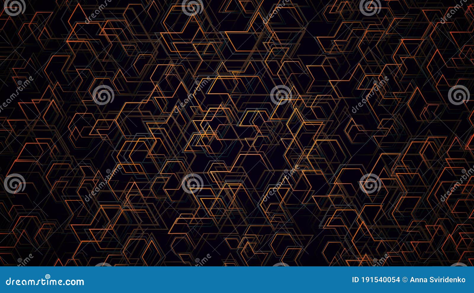 Geometric Pattern with Different Shapes Stock Illustration ...