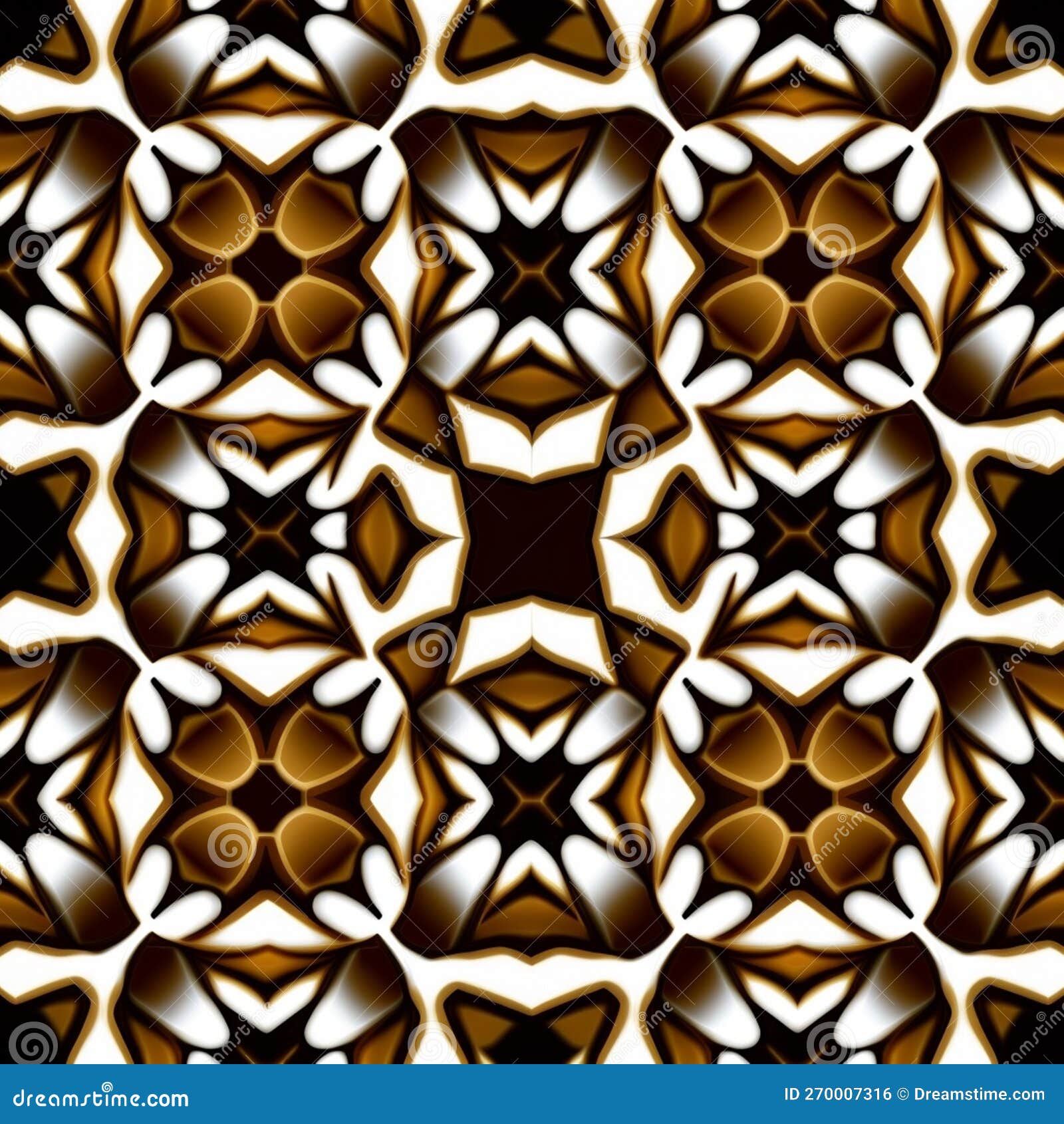 Geometric Pattern with Blacklight,brown and White Colors Stock ...