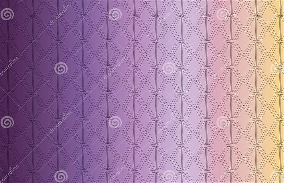 Geometric Pattern Featuring Hexagonal Shapes with a Soothing Gradient Stock Photo - Image of ...