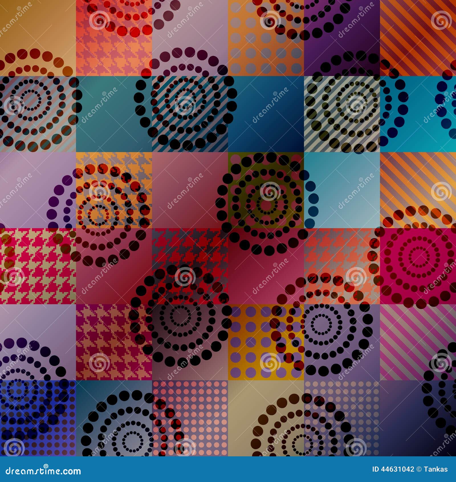 Geometric Pattern with Gradient Transparency. Stock Vector ...