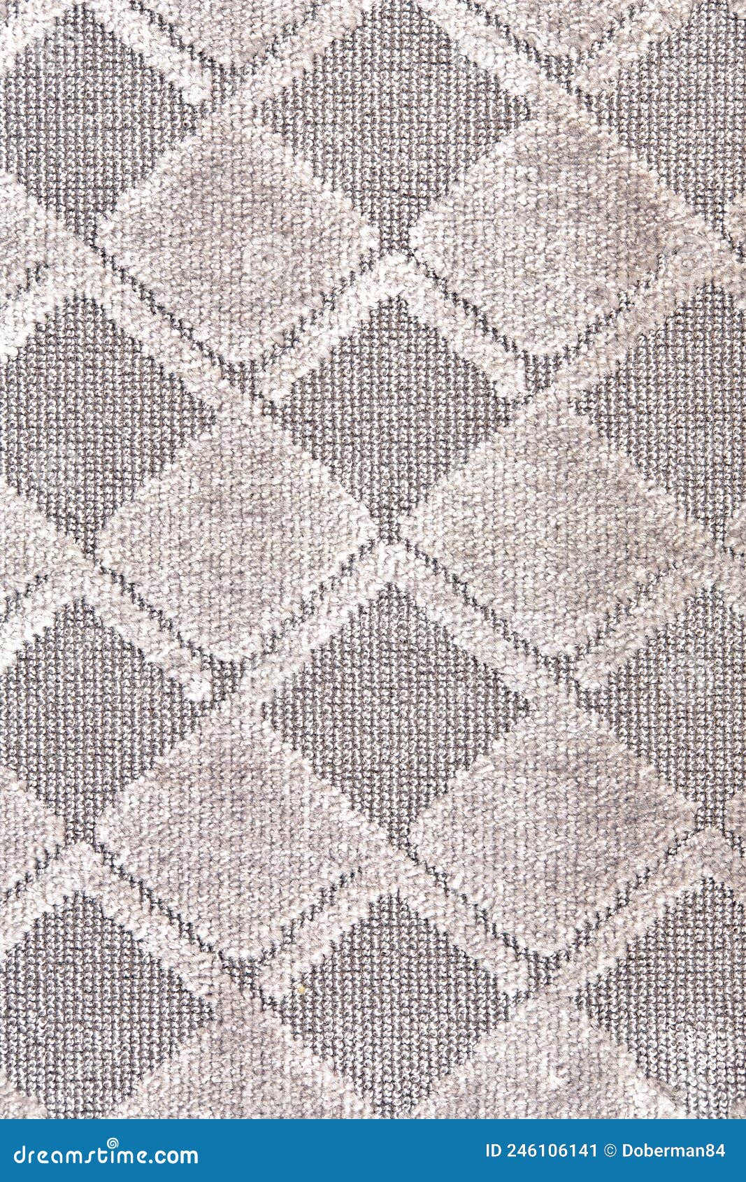 Geometric Pattern Gray Fabric. Furniture Jacquard Fabric with Geometric ...