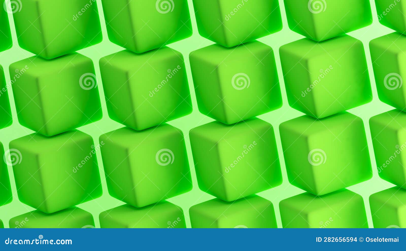 Geometric Pattern on Green Background,abstract High Relief,3d Rendering ...
