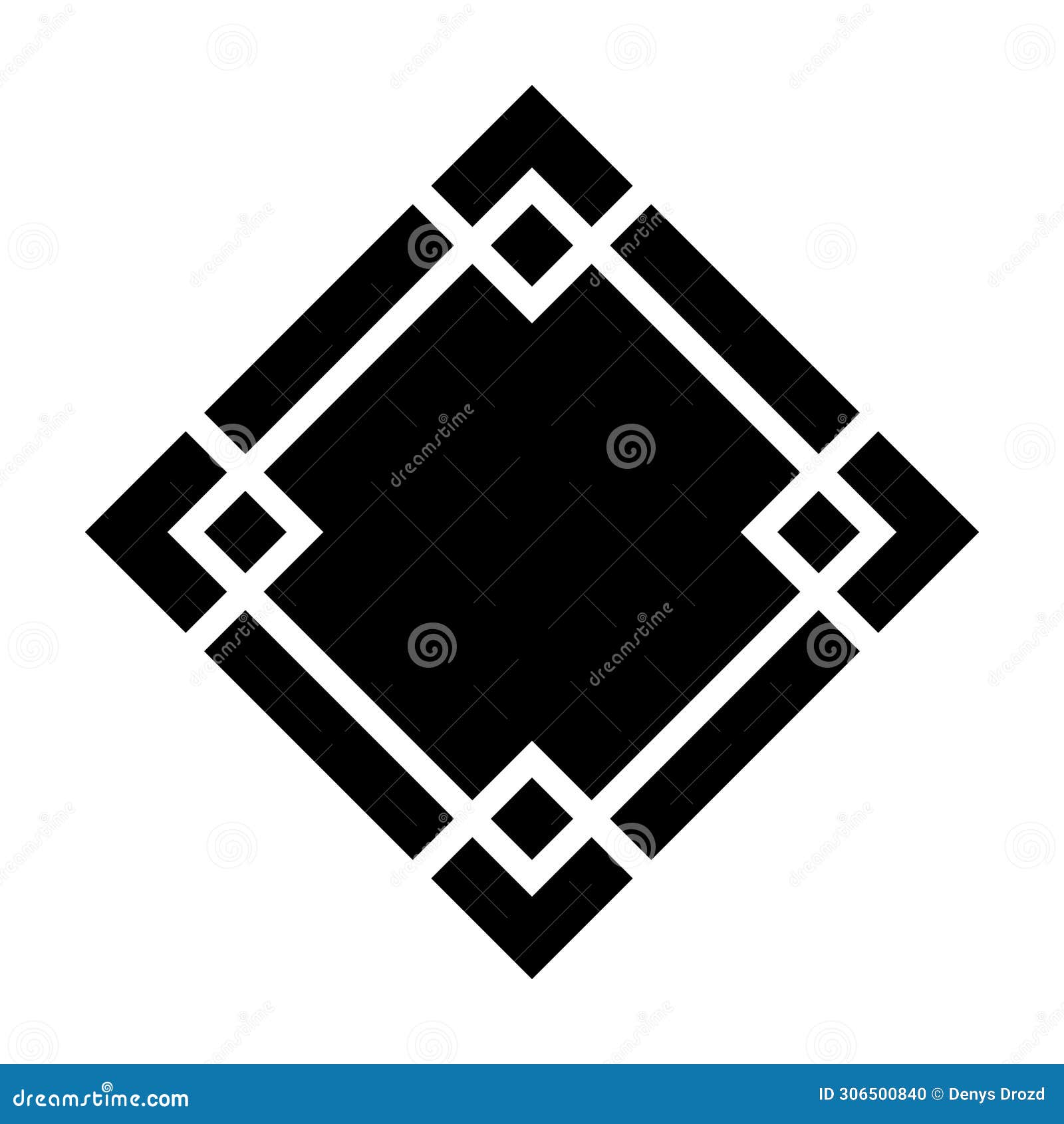 Geometric Pattern Icon Vector. Geometric Figure Illustration Sign ...