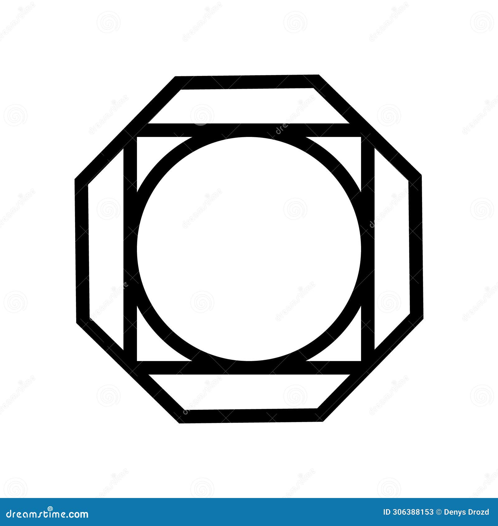 Geometric Pattern Icon Vector. Geometric Figure Illustration Sign ...