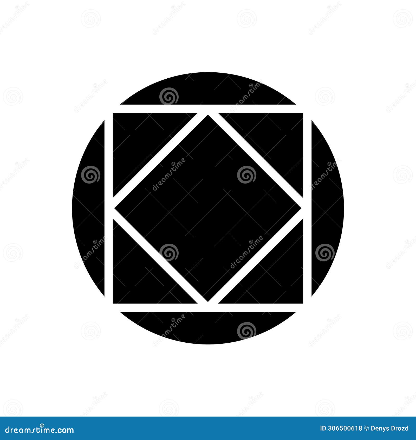 Geometric Pattern Icon Vector. Geometric Figure Illustration Sign ...