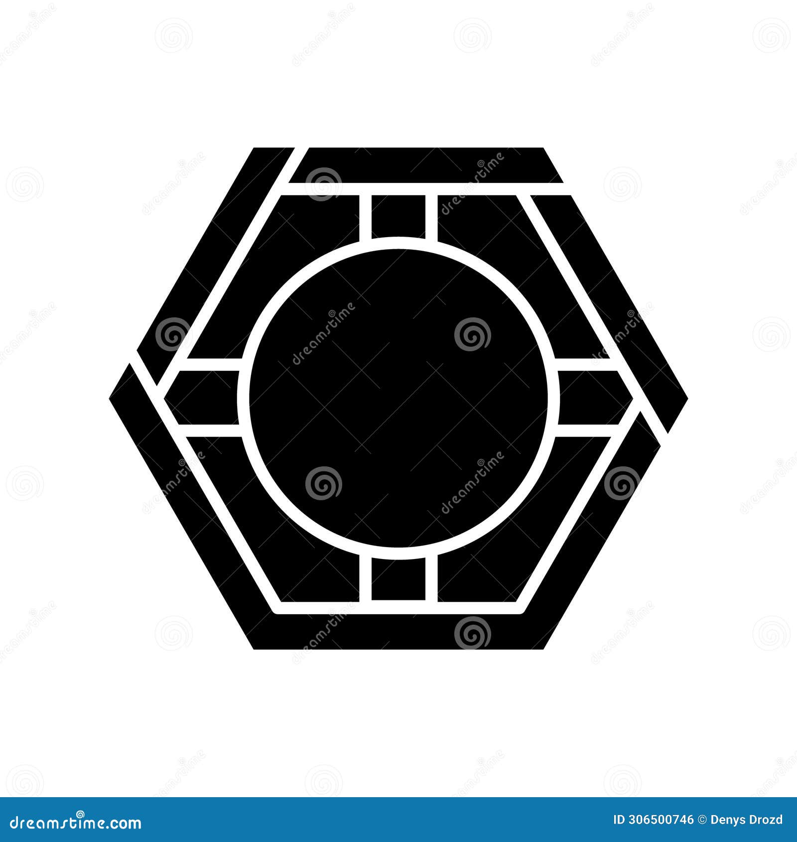 Geometric Pattern Icon Vector. Geometric Figure Illustration Sign ...