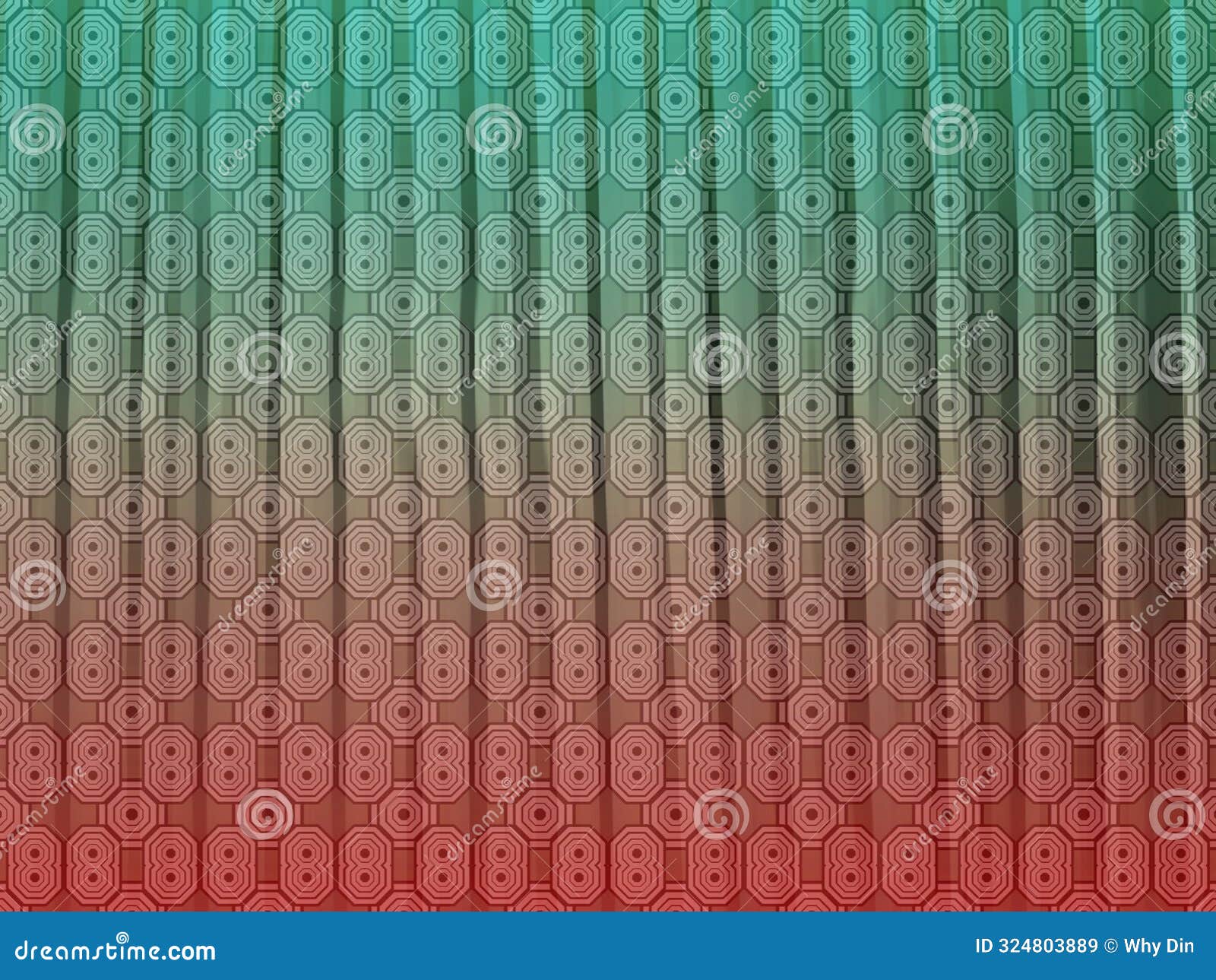 A Geometric Pattern with Interlocking Octagonal Shapes Stock Image ...