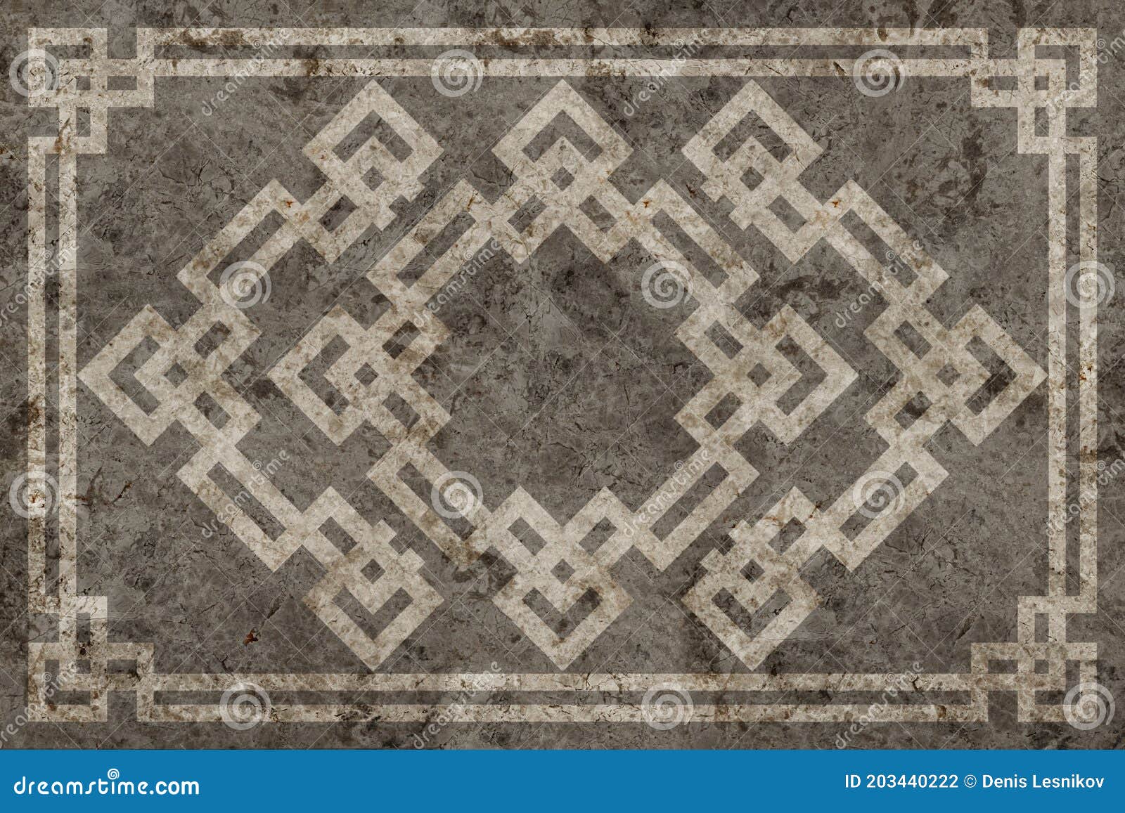 Geometric Pattern Marble Tile. Element for Interior Design Stock Photo ...