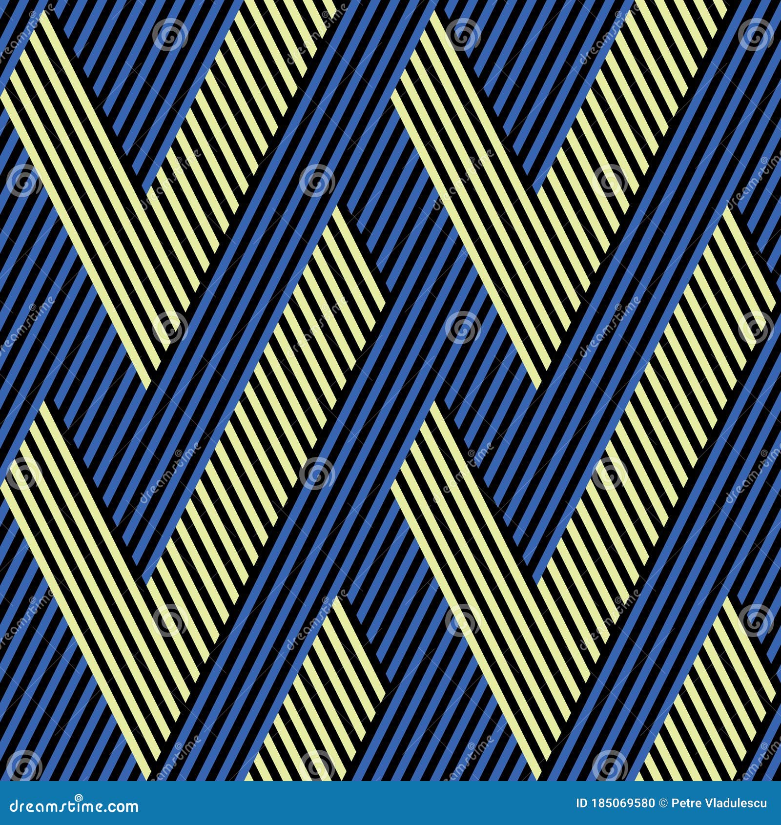 03 Geometric Pattern with Orange and Blue Lines, Modern Stylish Image ...