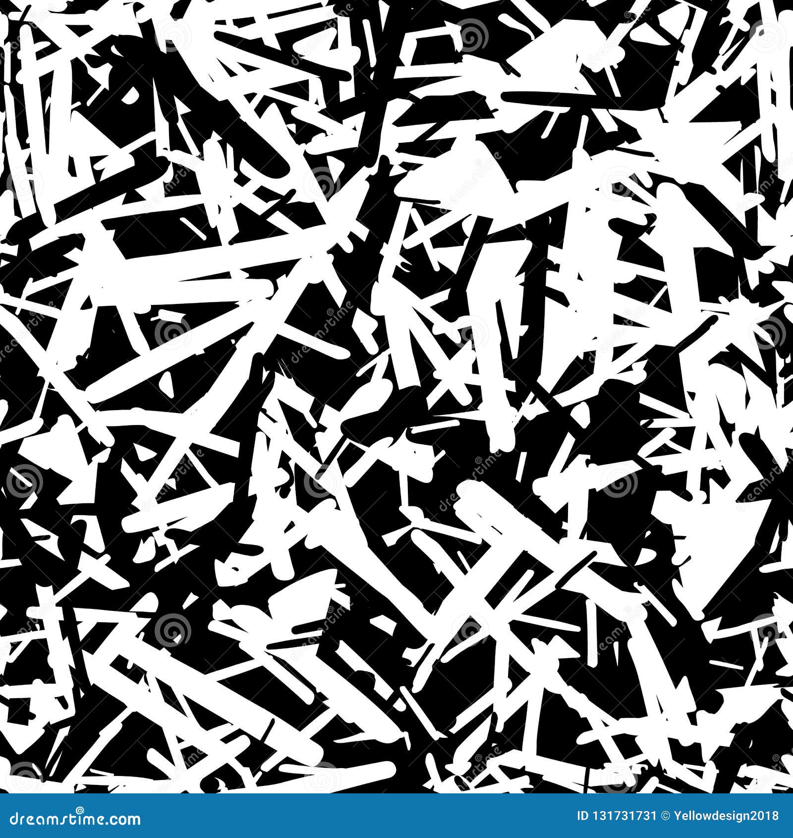 Geometric Pattern With Random Intersecting Lines Vector Illustration Stock Vector