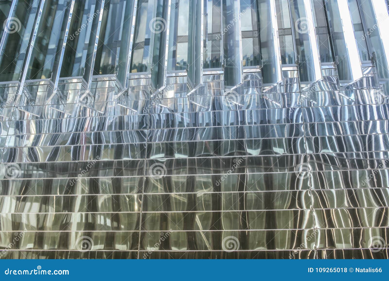 Geometric Pattern of Refracted Reflections in the Mirror Windows of ...