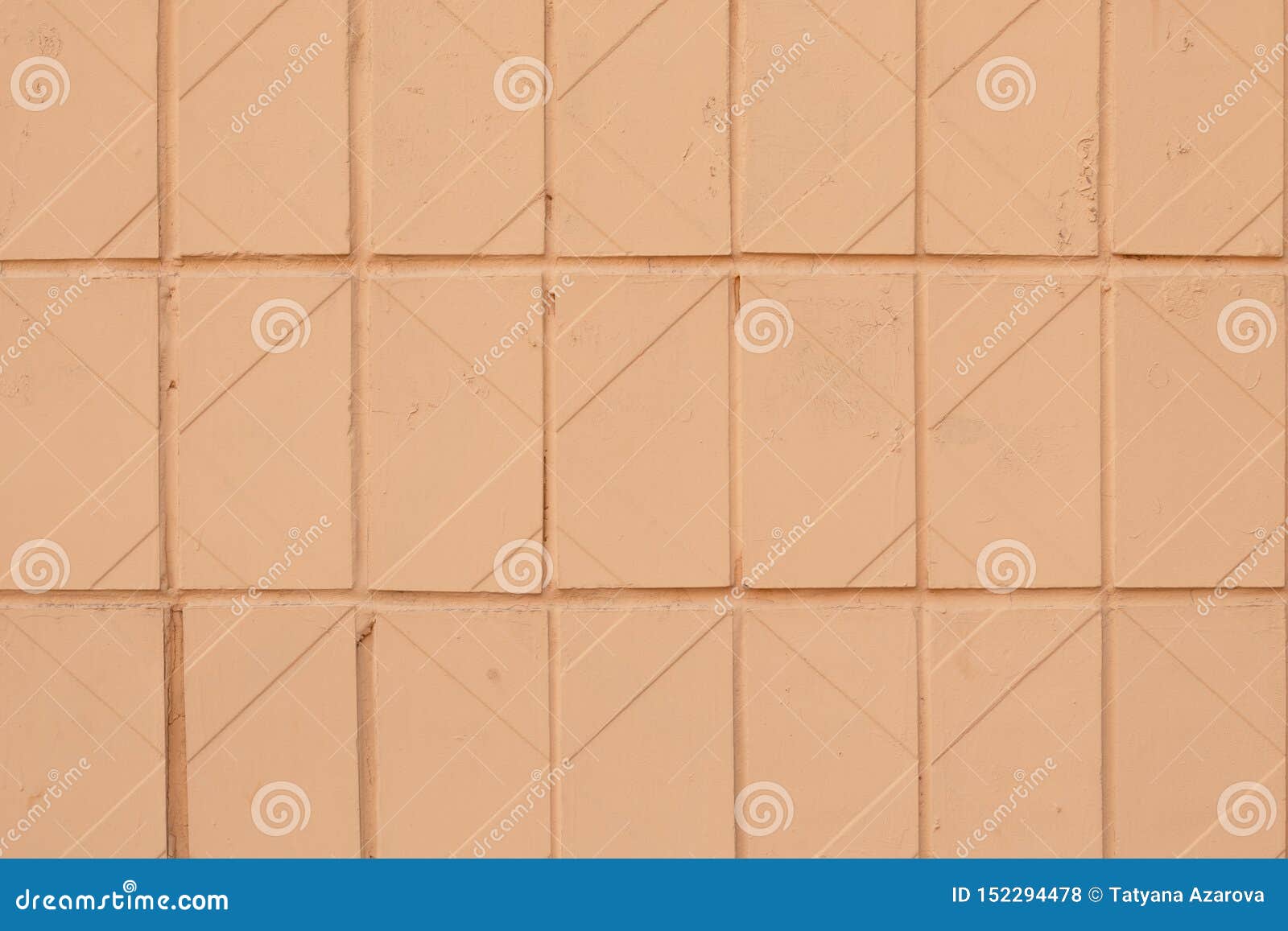 Geometric Pattern of Soft Orange Tile. Texture of Yellow Pastel Ceramic ...