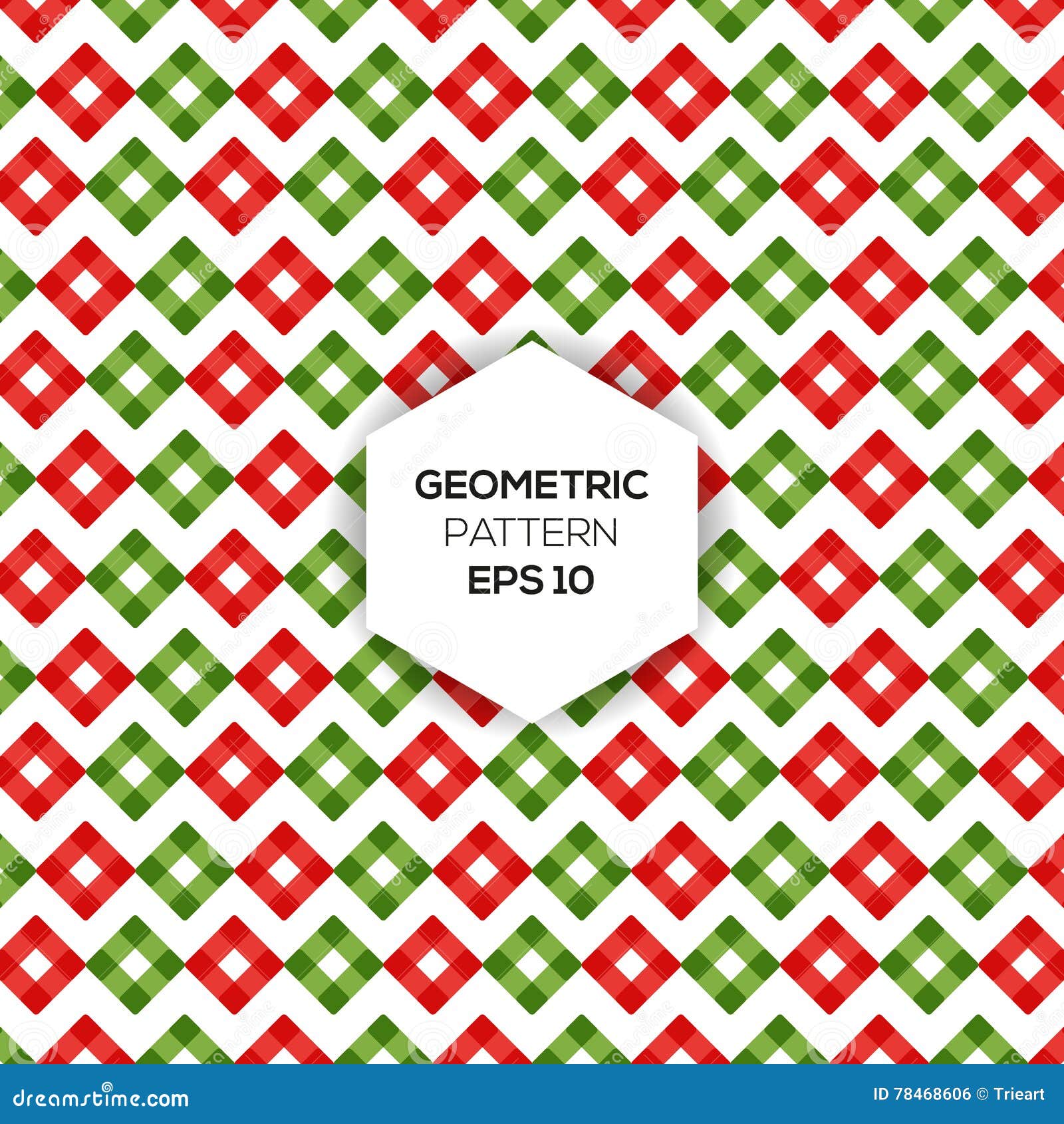 Geometric Pattern with Square Shape Stock Vector - Illustration of ...