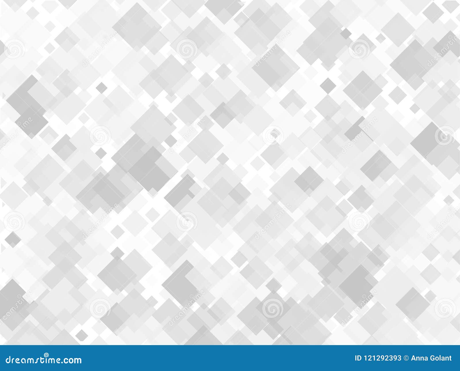 Geometric Pattern with Squares of Different Scale. Different Shades of ...