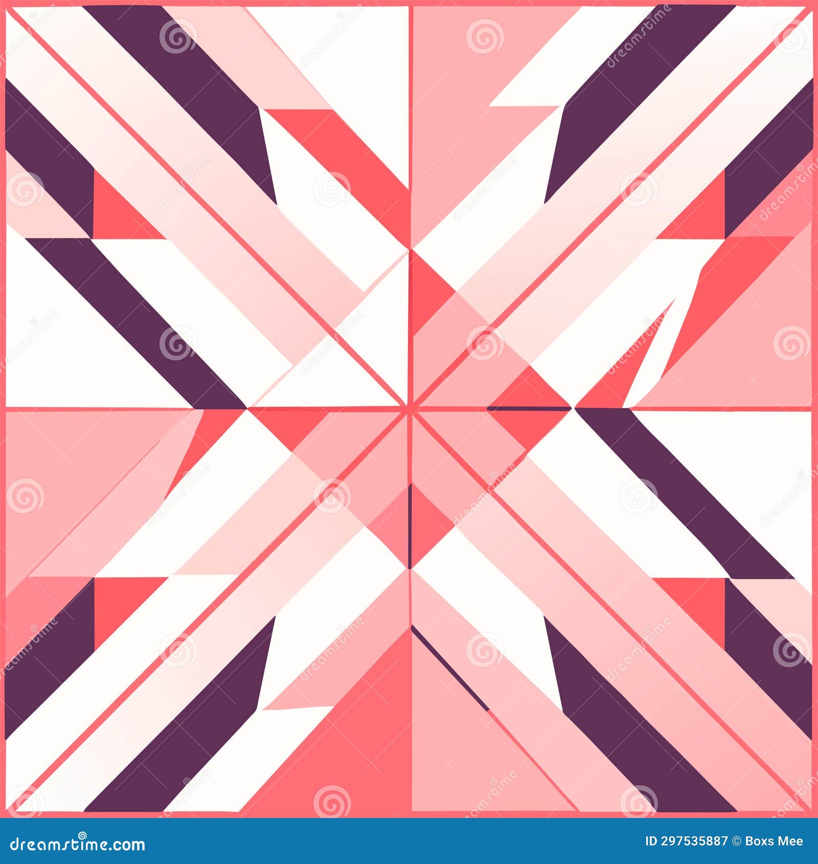 Geometric Pattern in the Style of the 80s. Abstract Background Stock ...