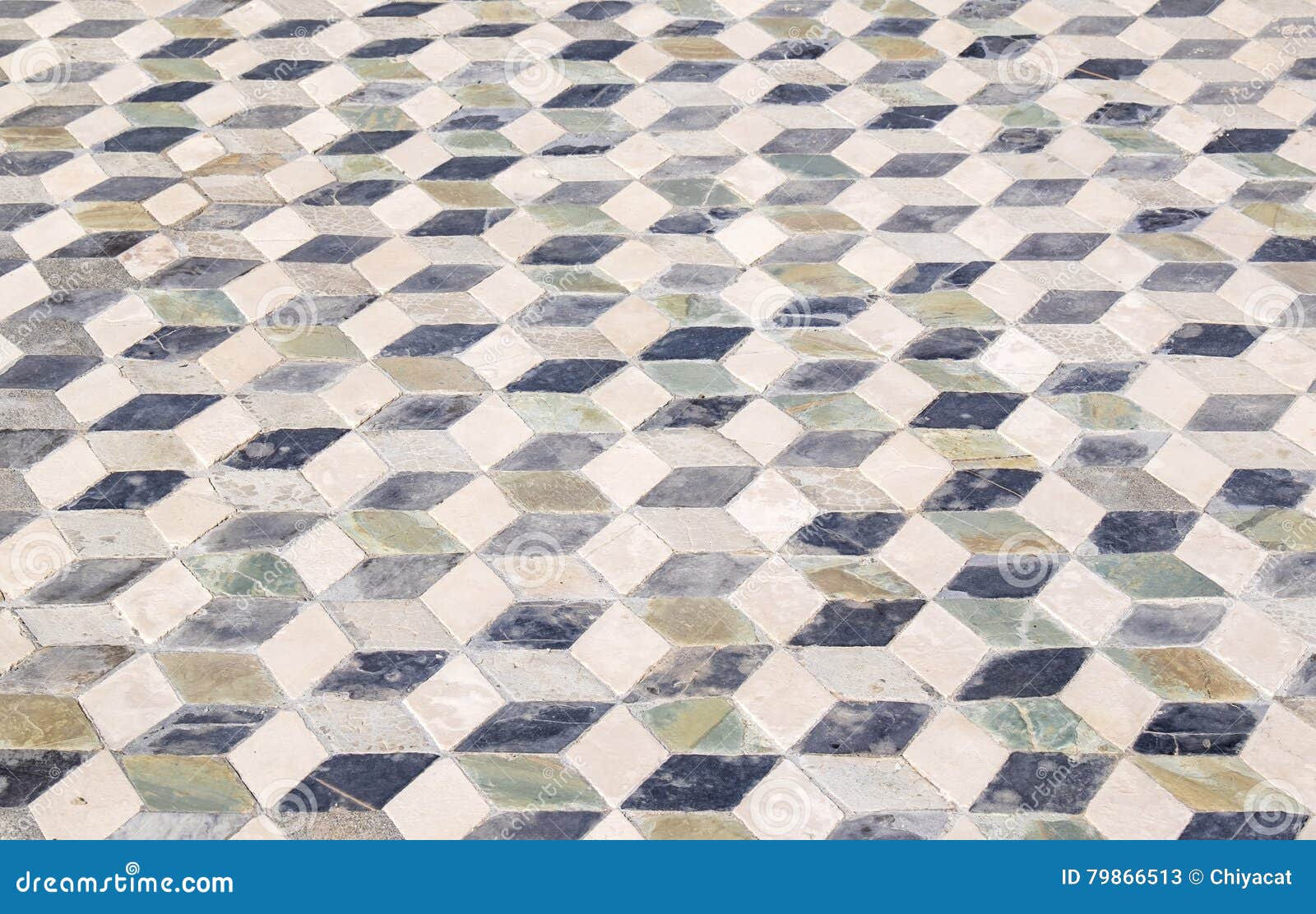 Geometric Pattern Tile in Pompeii Italy Stock Image - Image of naples ...