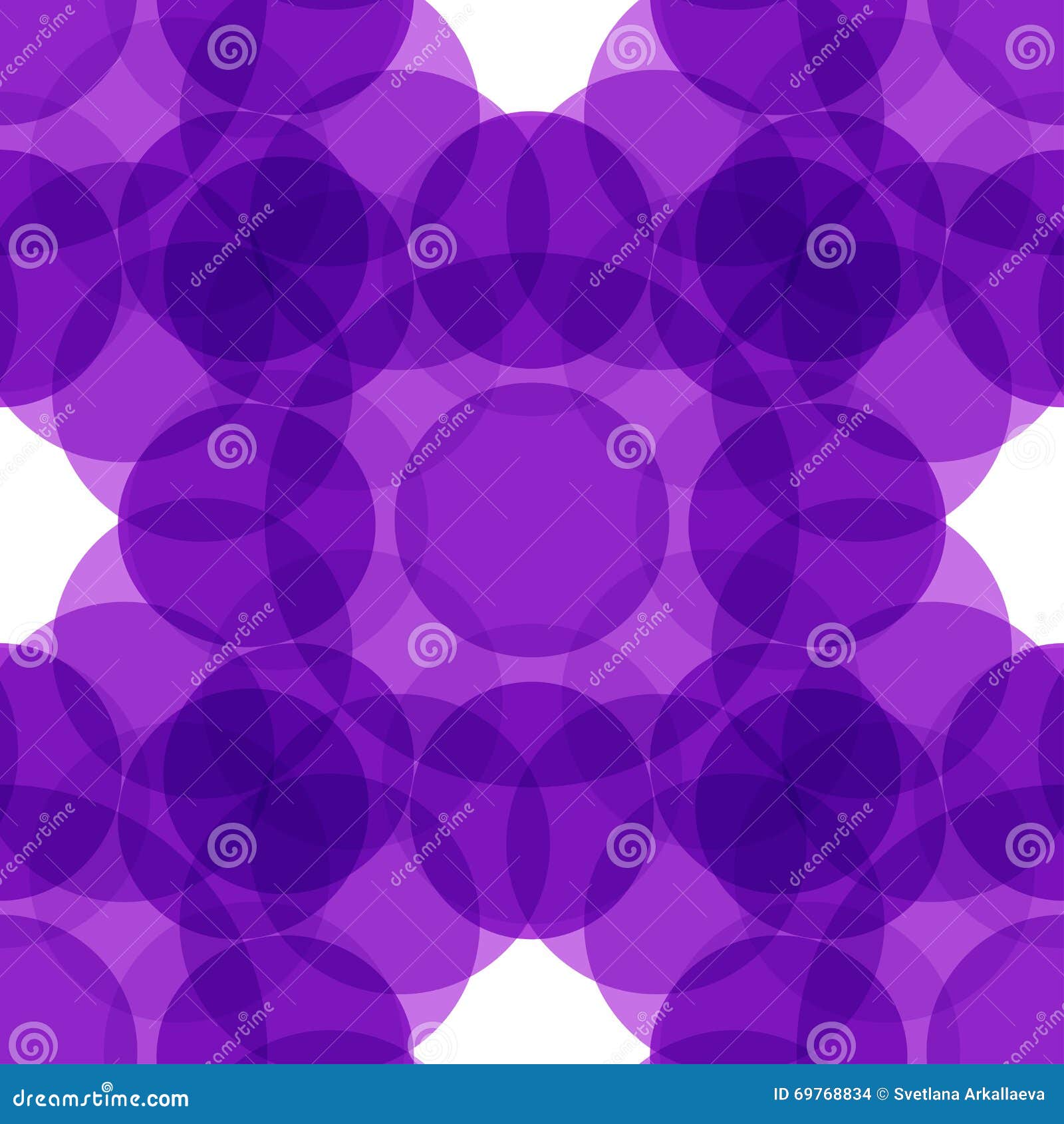 Geometric Pattern of Transparent Circles in EPS Stock Illustration ...