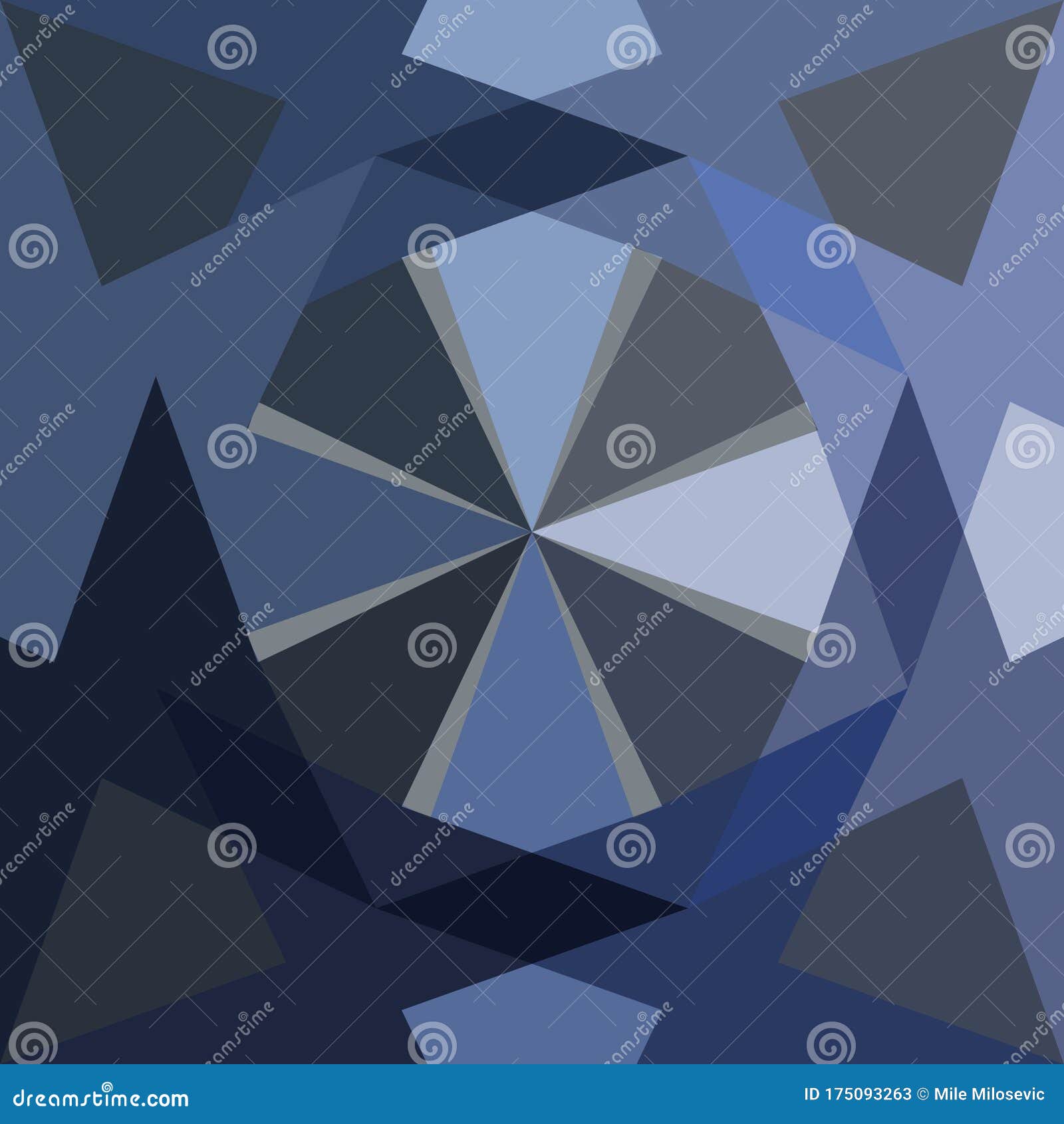 Geometric Pattern with Triangle and Bold Lines. Abstract Triangle ...